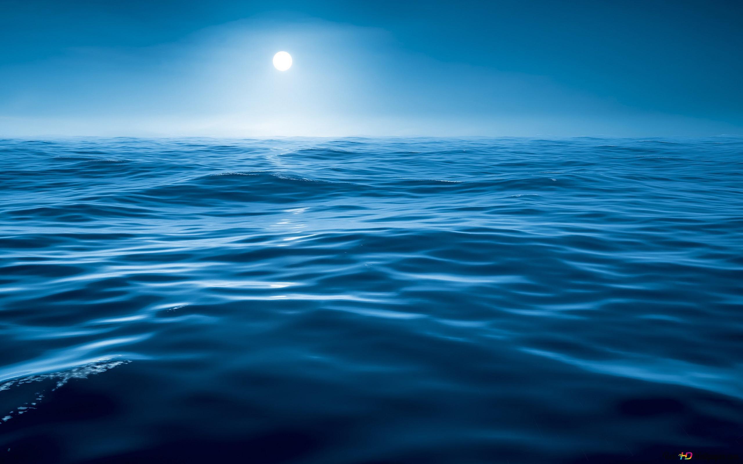 Blue Night Ocean Wallpapers - Top Free Blue Night Ocean Backgrounds ...