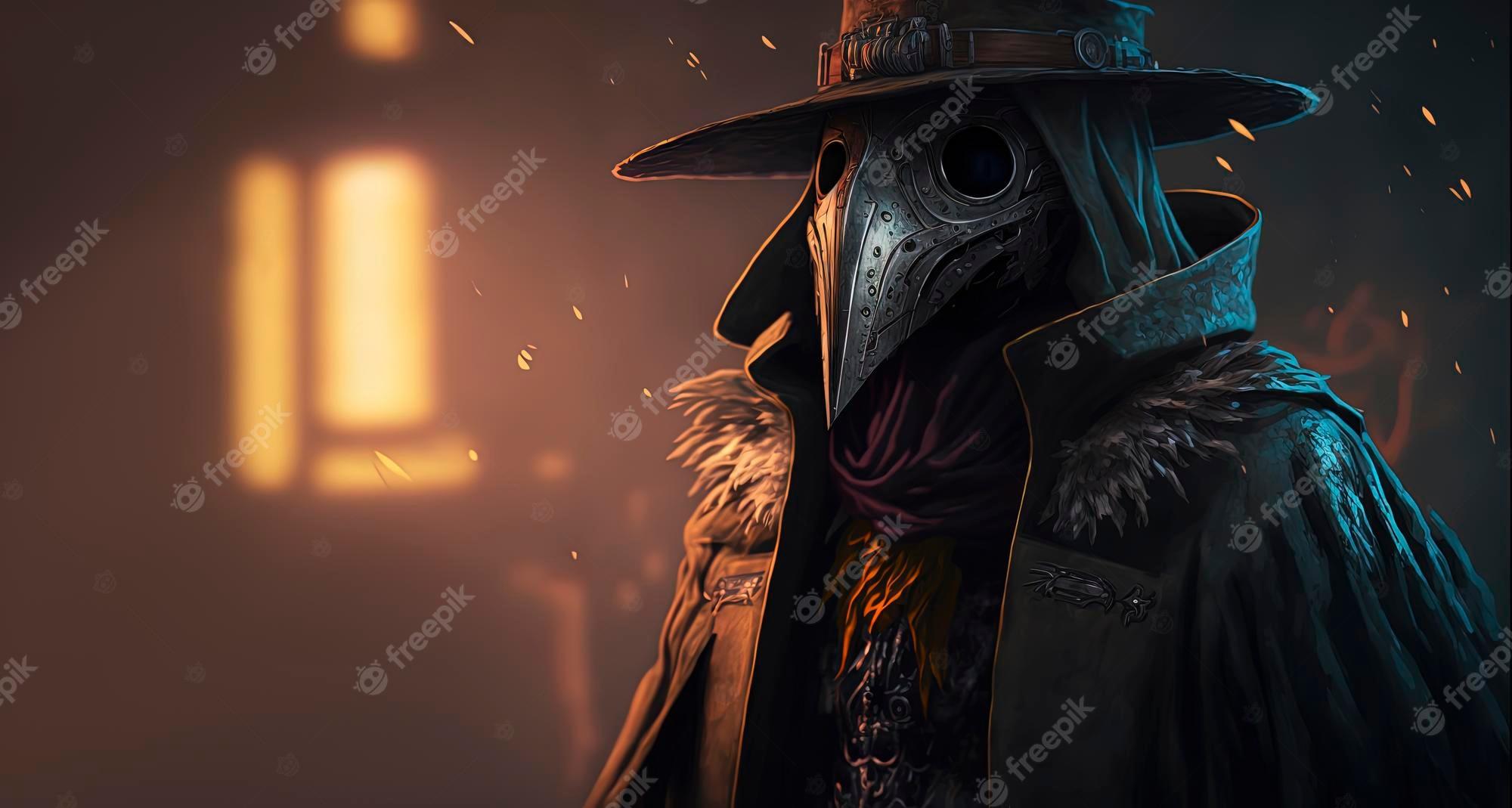 Black Death Mask Wallpapers - Top Free Black Death Mask Backgrounds - WallpaperAccess