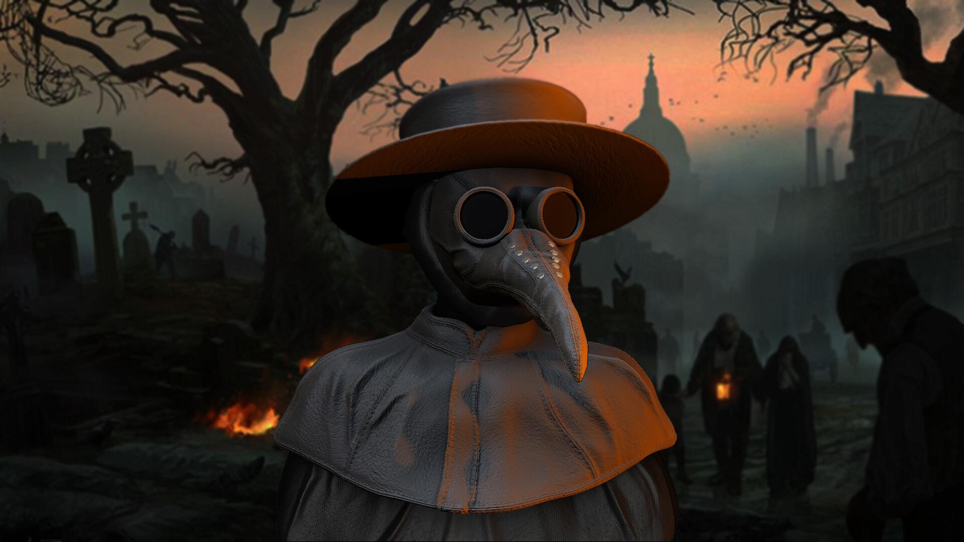 Black Death Mask Wallpapers - Top Free Black Death Mask Backgrounds - WallpaperAccess