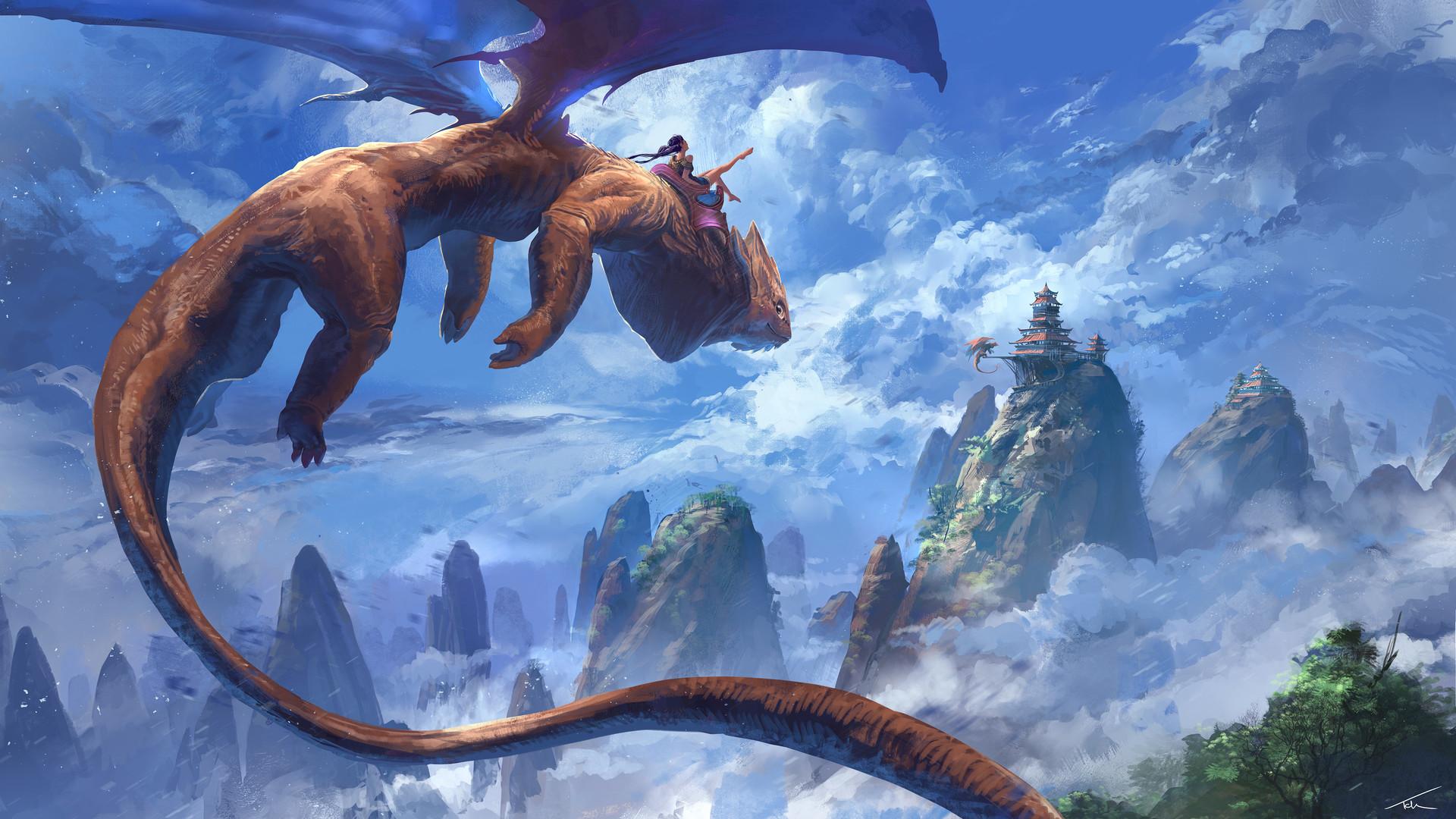 Dragon Digital Wallpapers - Top Free Dragon Digital Backgrounds ...