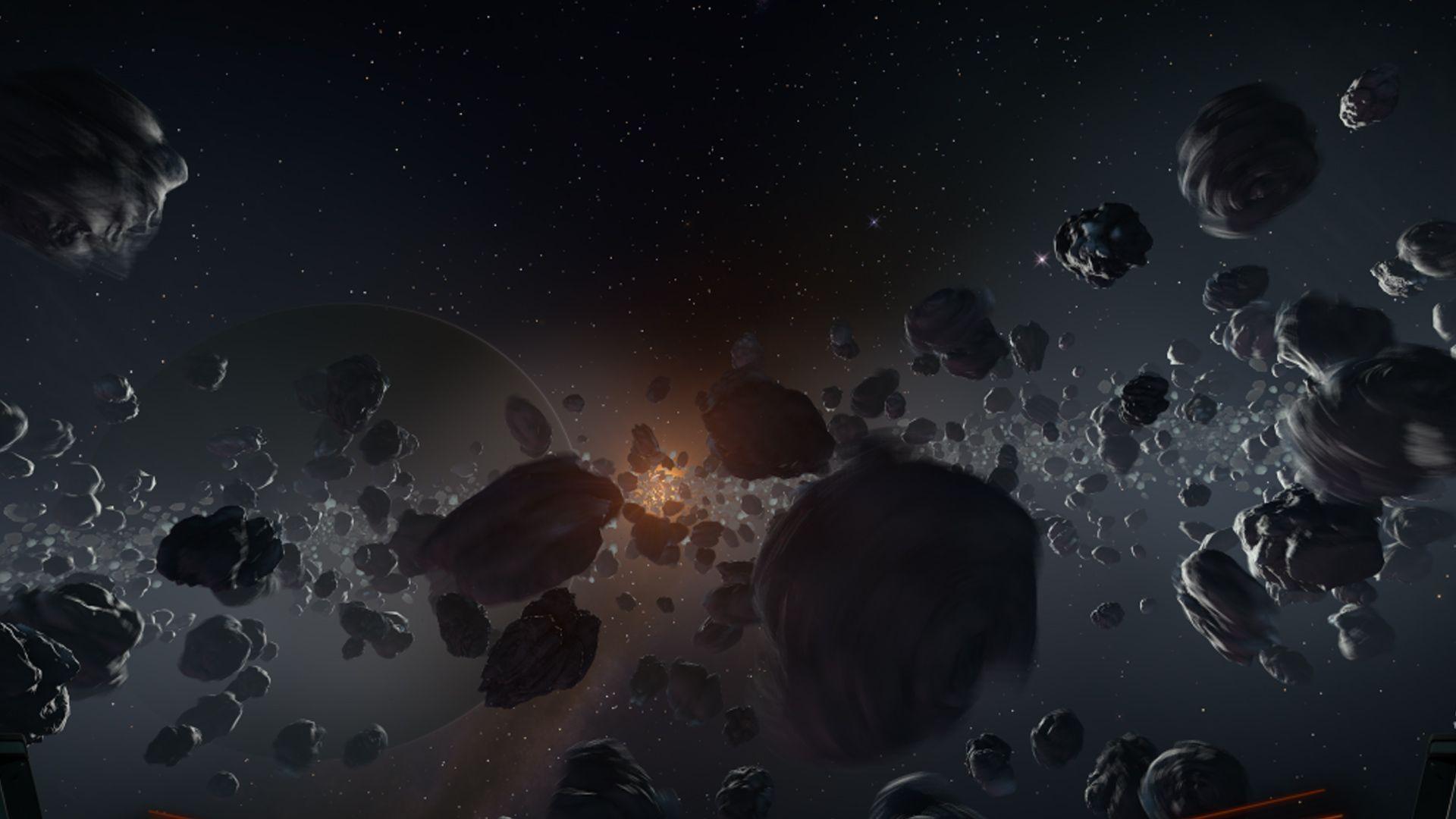 Asteroid Field Wallpapers - Top Free Asteroid Field Backgrounds ...