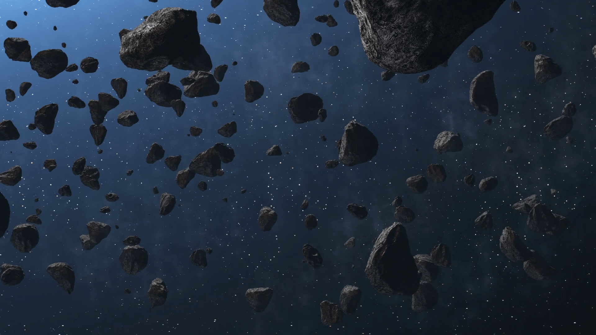 Asteroid Field Wallpapers - Top Free Asteroid Field Backgrounds - WallpaperAccess