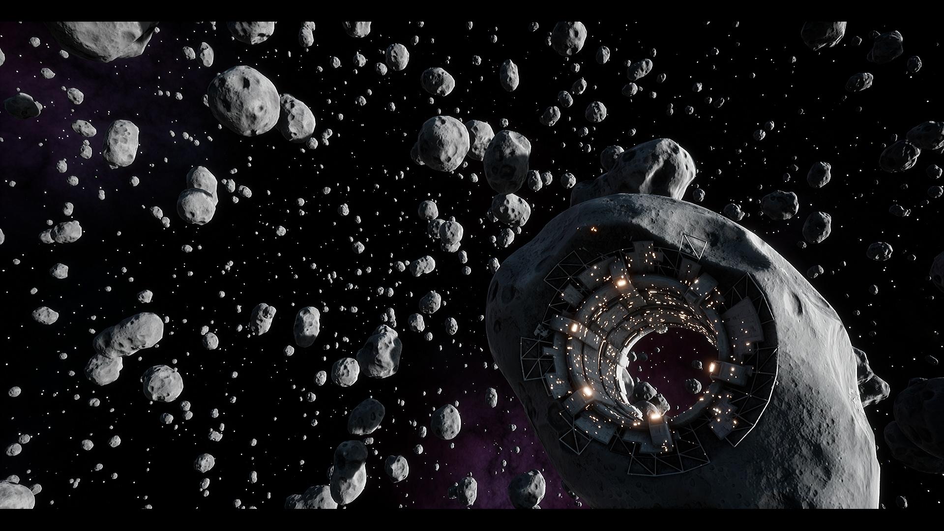 Asteroid Field Wallpapers - Top Free Asteroid Field Backgrounds - WallpaperAccess