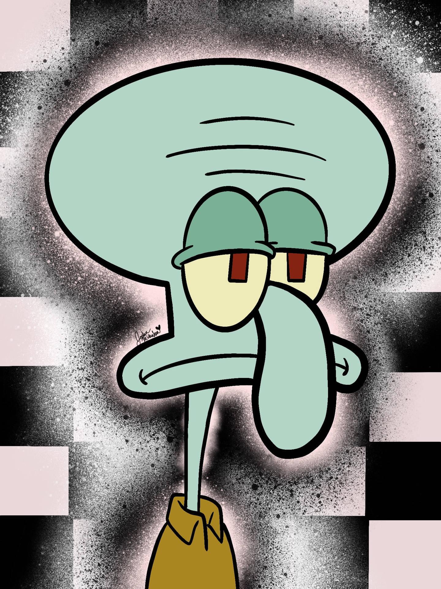 Squidward Painting Wallpapers - Top Free Squidward Painting Backgrounds ...