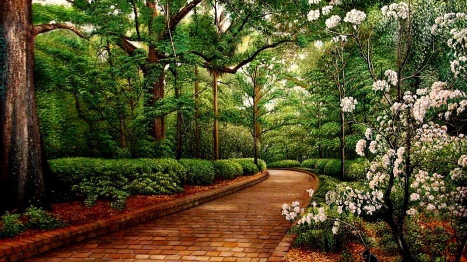 Spring Path Wallpapers - Top Free Spring Path Backgrounds - WallpaperAccess