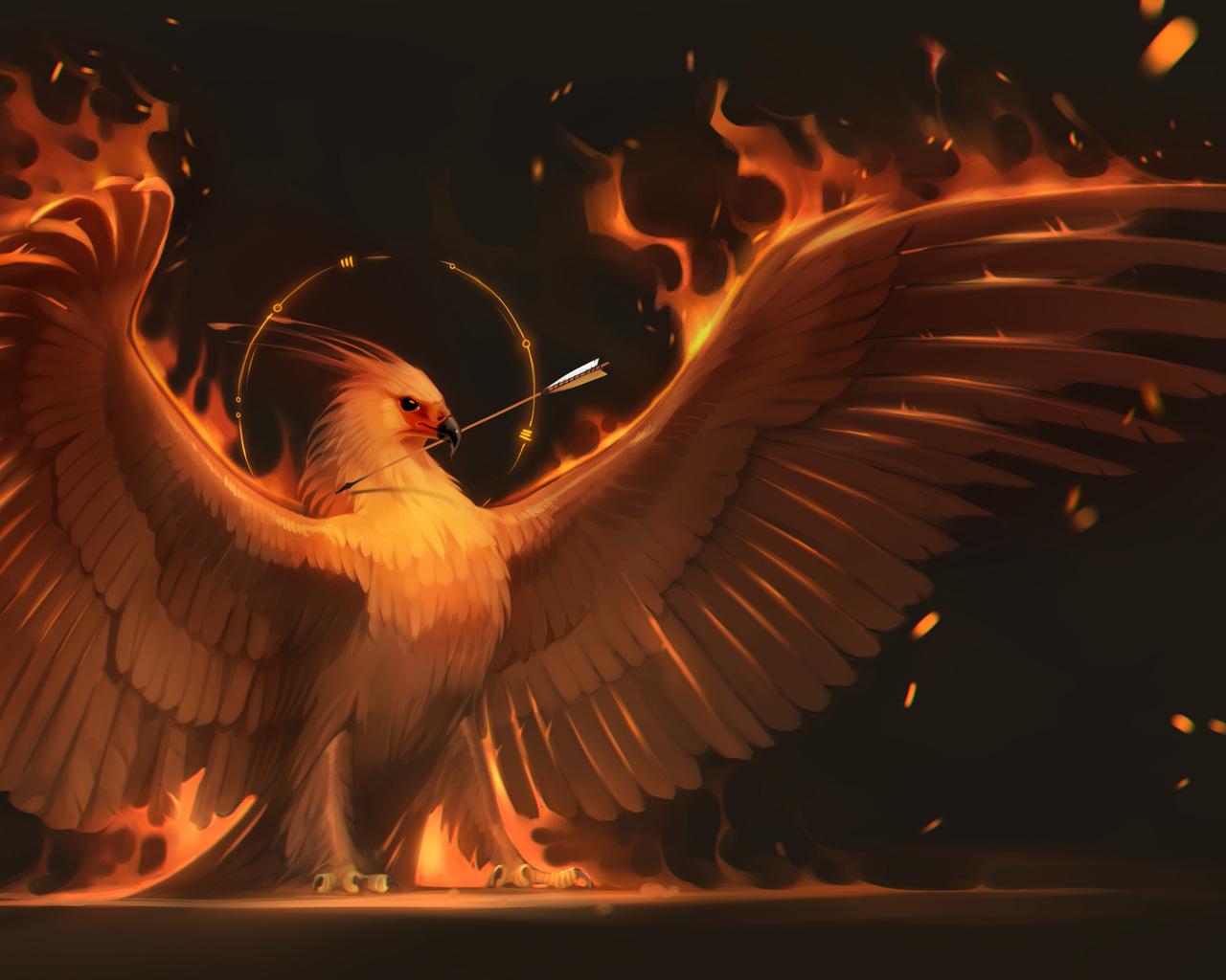 Blue Fire Phoenix Wallpapers - Top Free Blue Fire Phoenix Backgrounds ...