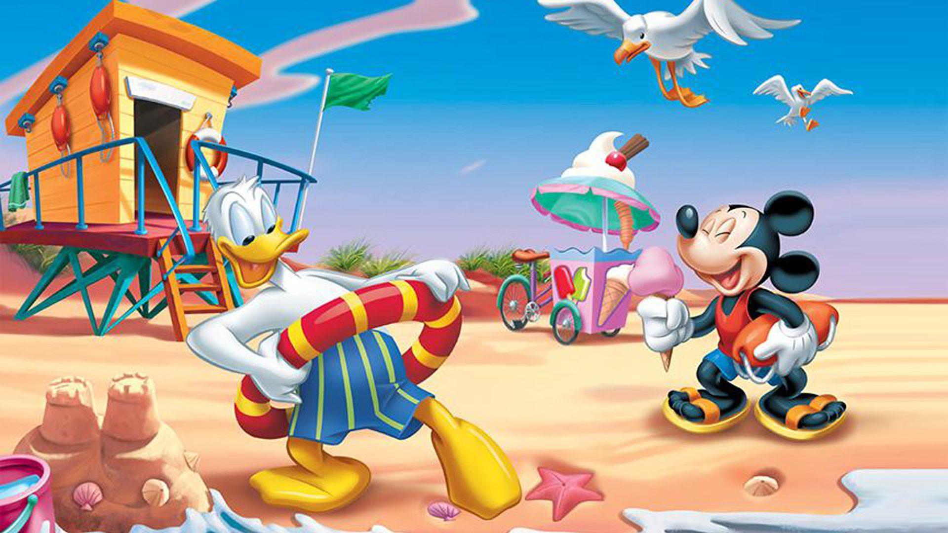 Mickey Mouse Summer Wallpapers - Top Free Mickey Mouse Summer ...