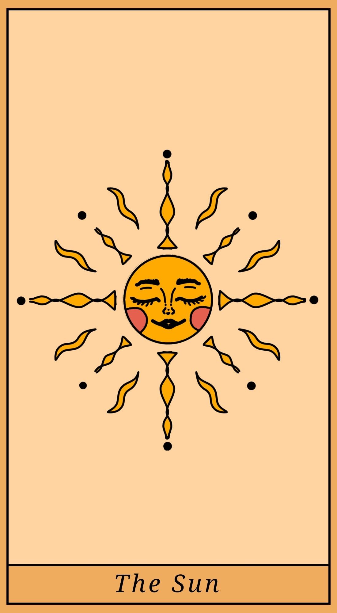 The Sun Tarot Card Wallpapers - Top Free The Sun Tarot Card Backgrounds ...