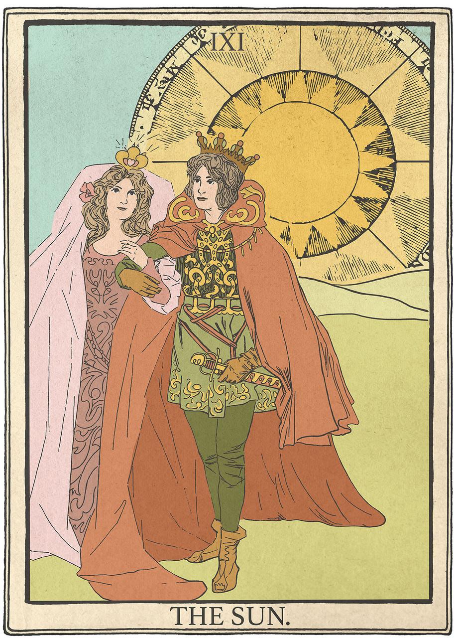The Sun Tarot Card Wallpapers - Top Free The Sun Tarot Card Backgrounds ...