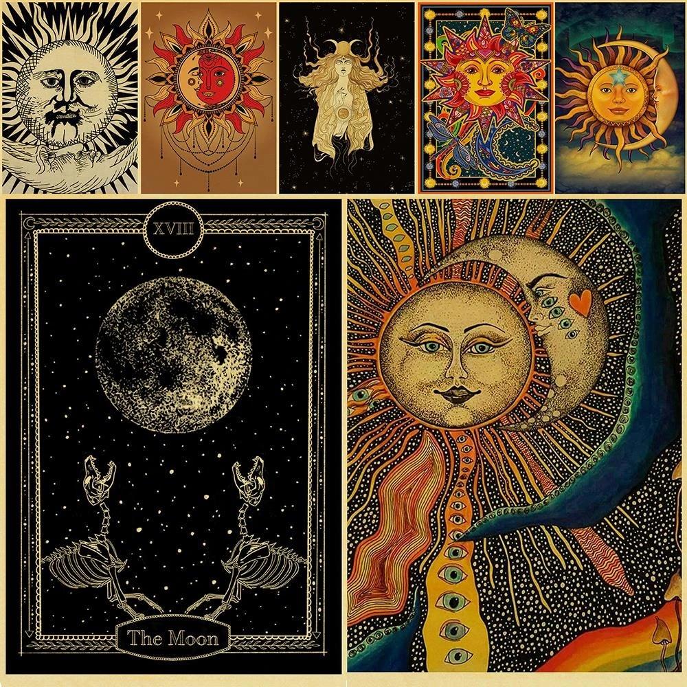 The Sun Tarot Card Wallpapers Top Free The Sun Tarot Card Backgrounds Wallpaperaccess