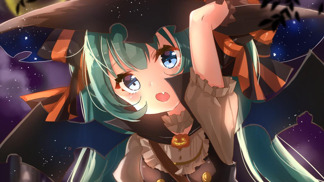 Halloween Miku Wallpapers - Top Free Halloween Miku Backgrounds ...