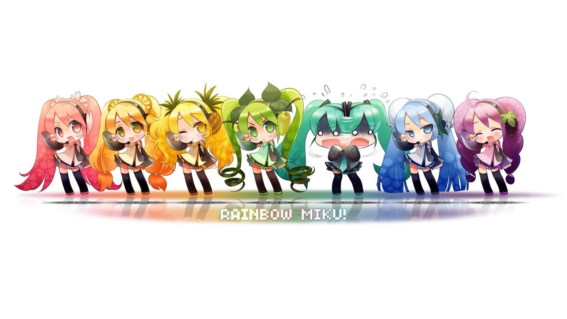 Chibi Miku Wallpapers - Top Free Chibi Miku Backgrounds - WallpaperAccess