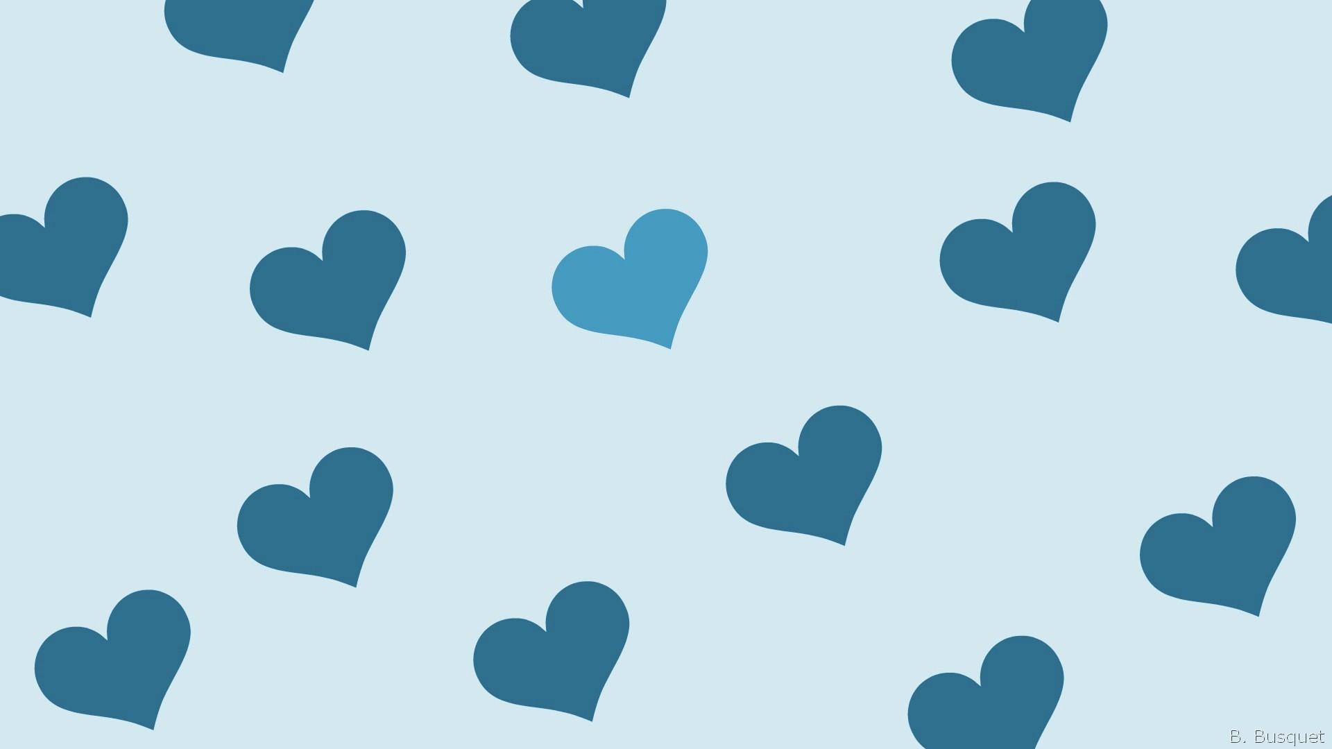 Light Blue Heart Wallpapers - Top Free Light Blue Heart Backgrounds ...