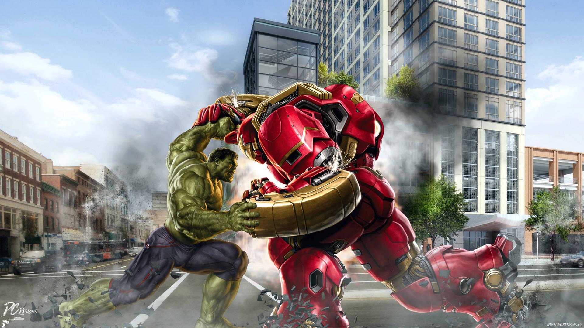 Hulkbuster vs Hulk Wallpapers - Top Free Hulkbuster vs Hulk Backgrounds ...