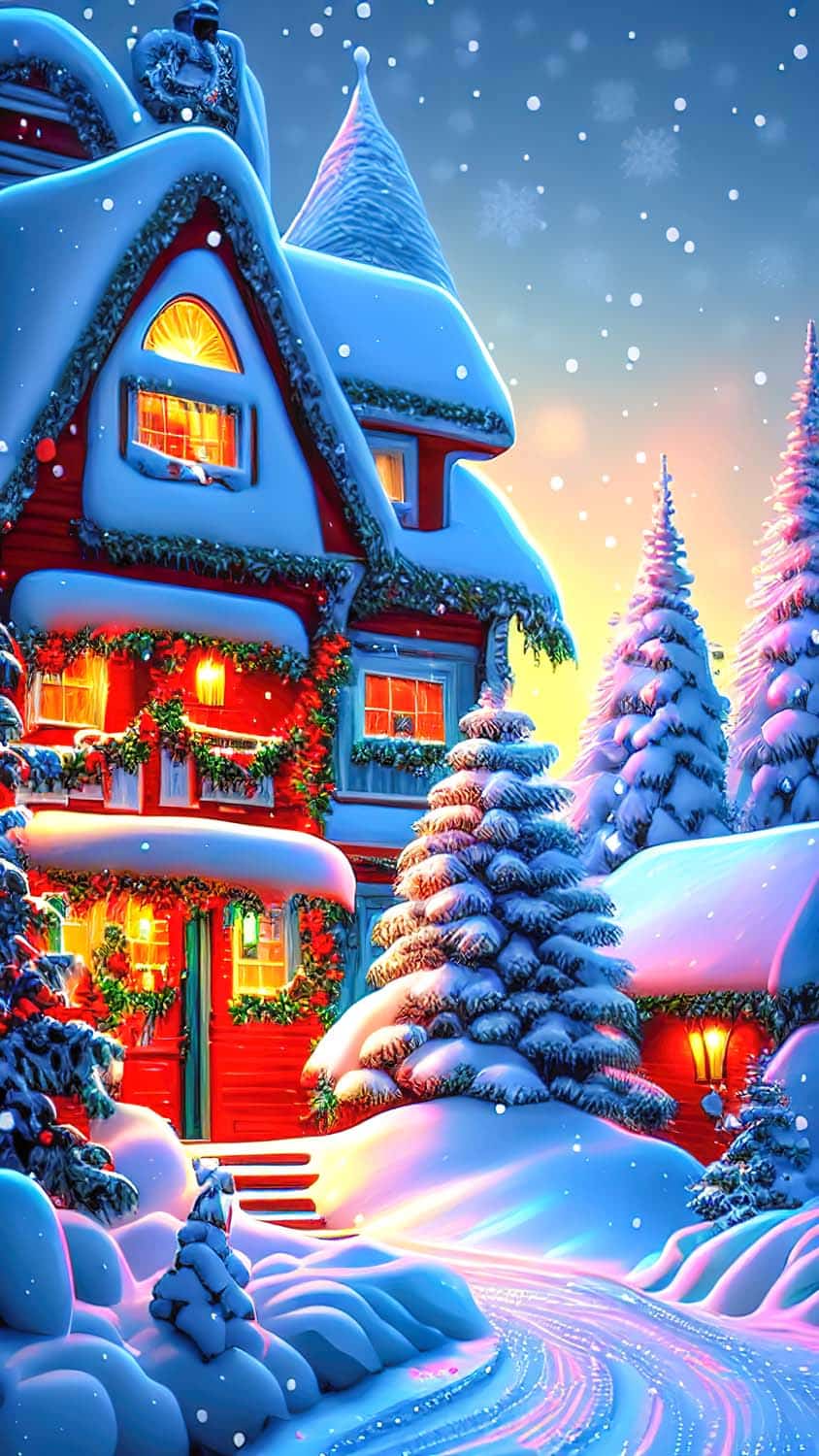 House Christmas Wallpapers - Top Free House Christmas Backgrounds ...