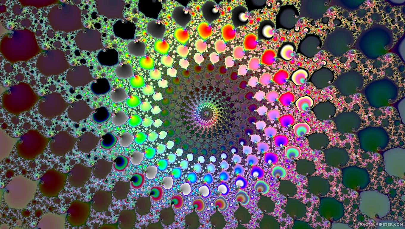 Rainbow Fractal Wallpapers - Top Free Rainbow Fractal Backgrounds ...