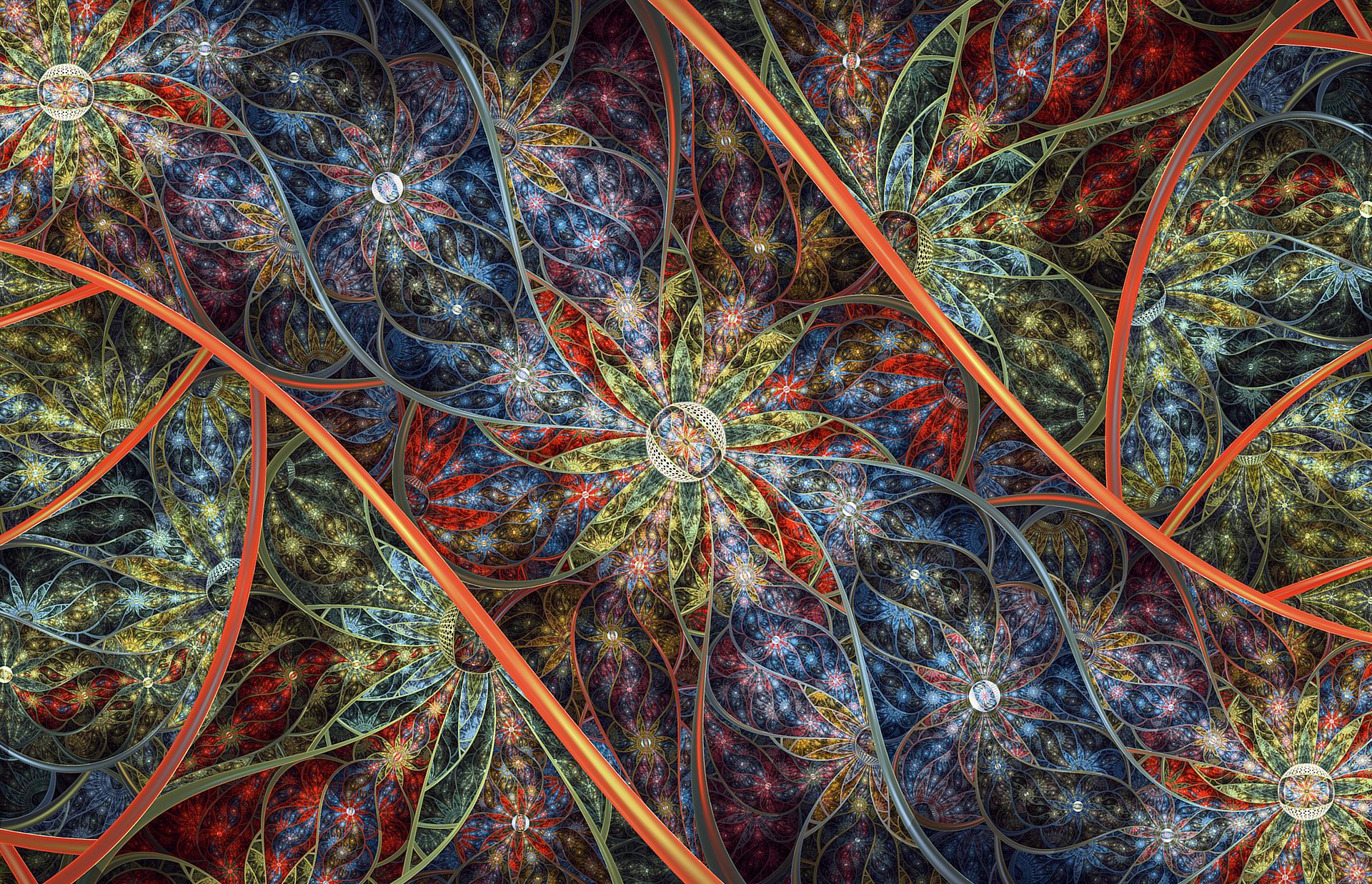 Rainbow Fractal Wallpapers - Top Free Rainbow Fractal Backgrounds ...