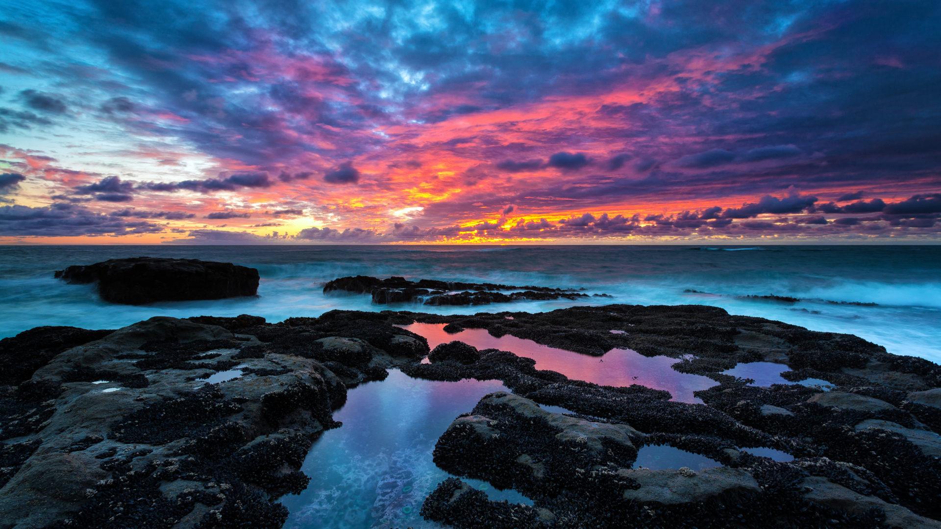 Pacific Sunset Wallpapers - Top Free Pacific Sunset Backgrounds ...