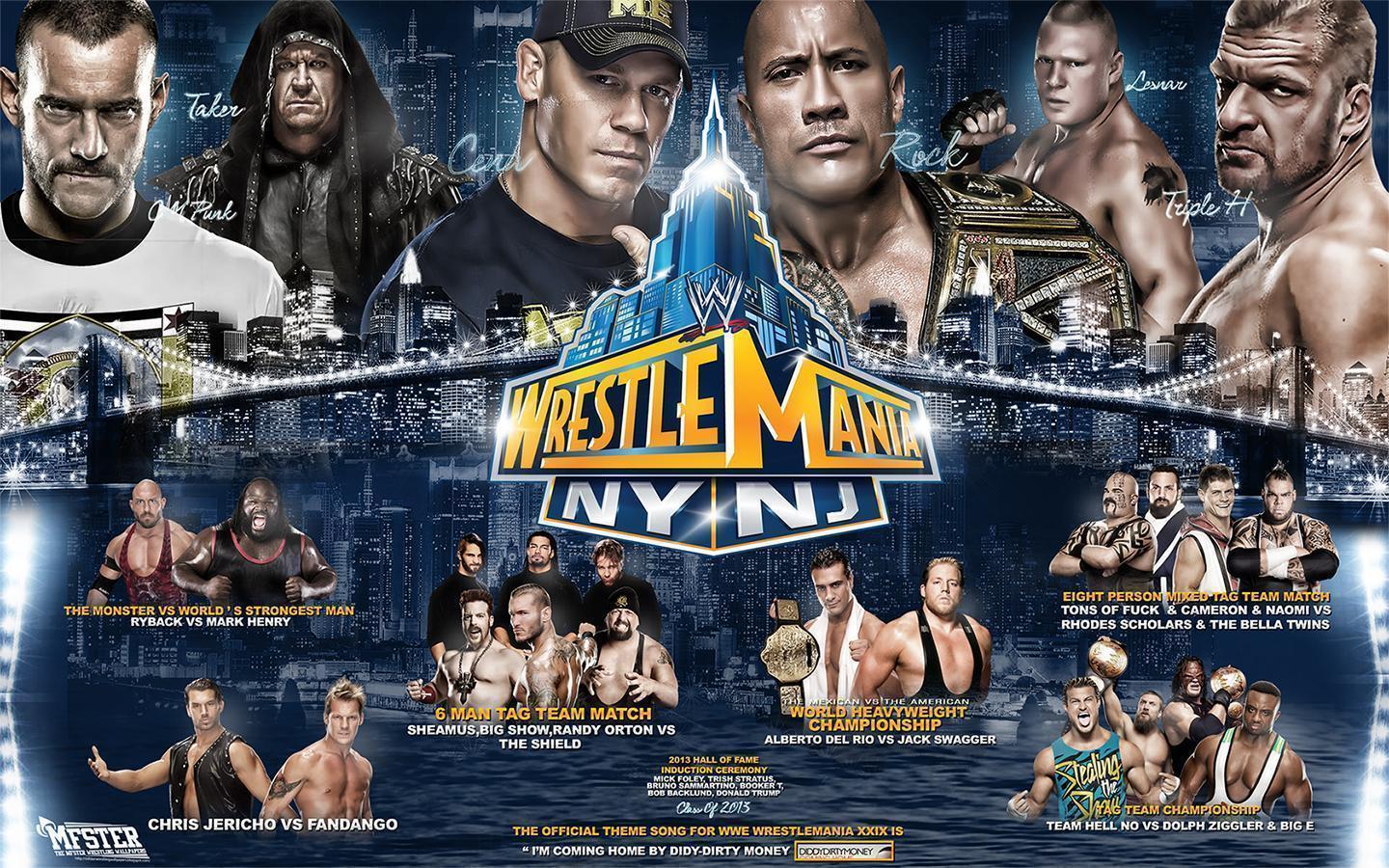 WrestleMania 29 Wallpapers - Top Free WrestleMania 29 Backgrounds ...