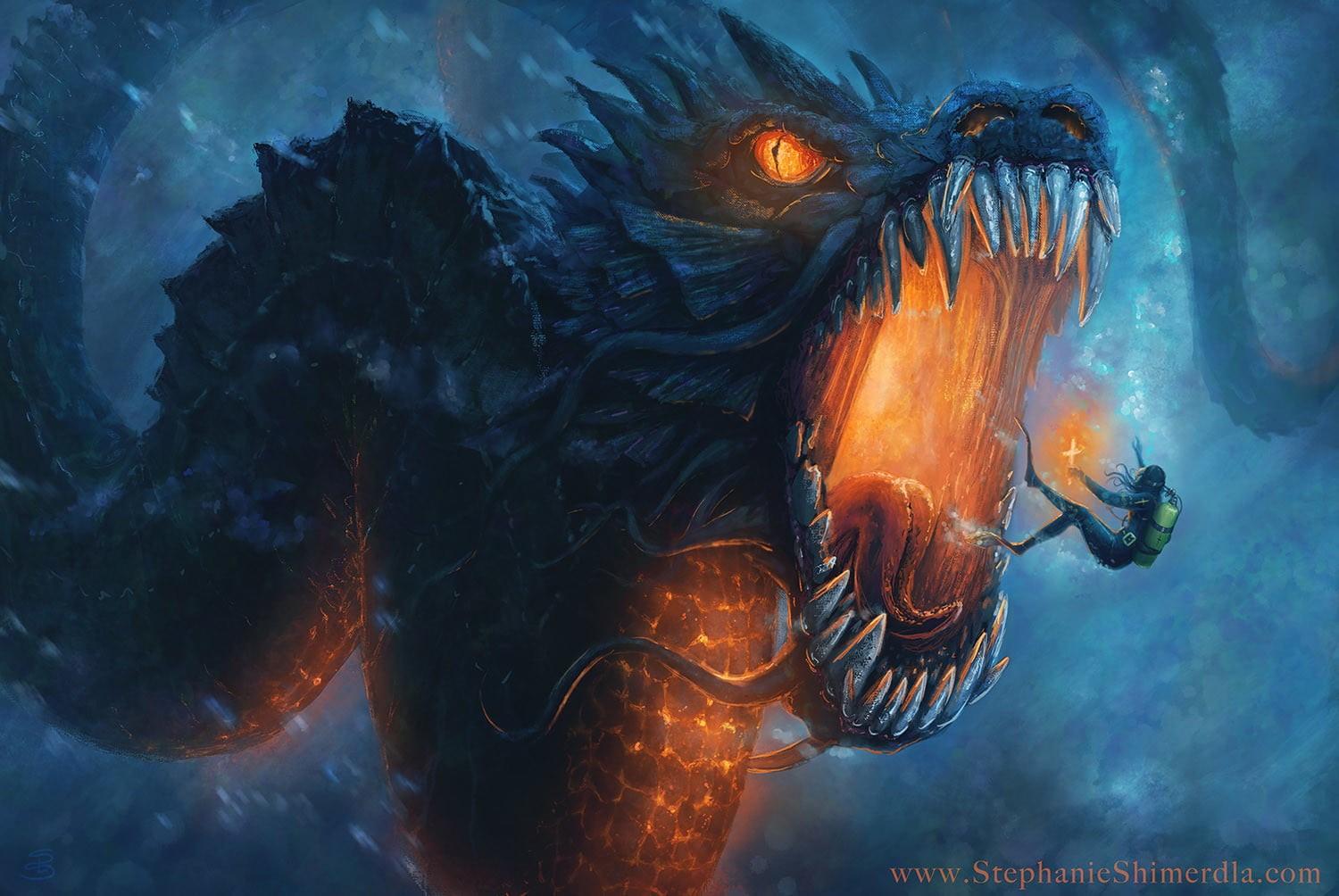 Sea Dragon Leviathan Wallpapers - Top Free Sea Dragon Leviathan ...