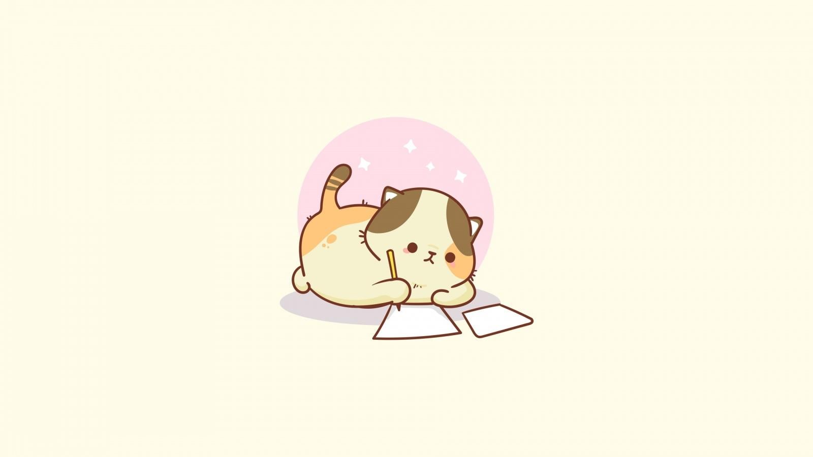 Cat Illustration Wallpapers - Top Free Cat Illustration Backgrounds ...