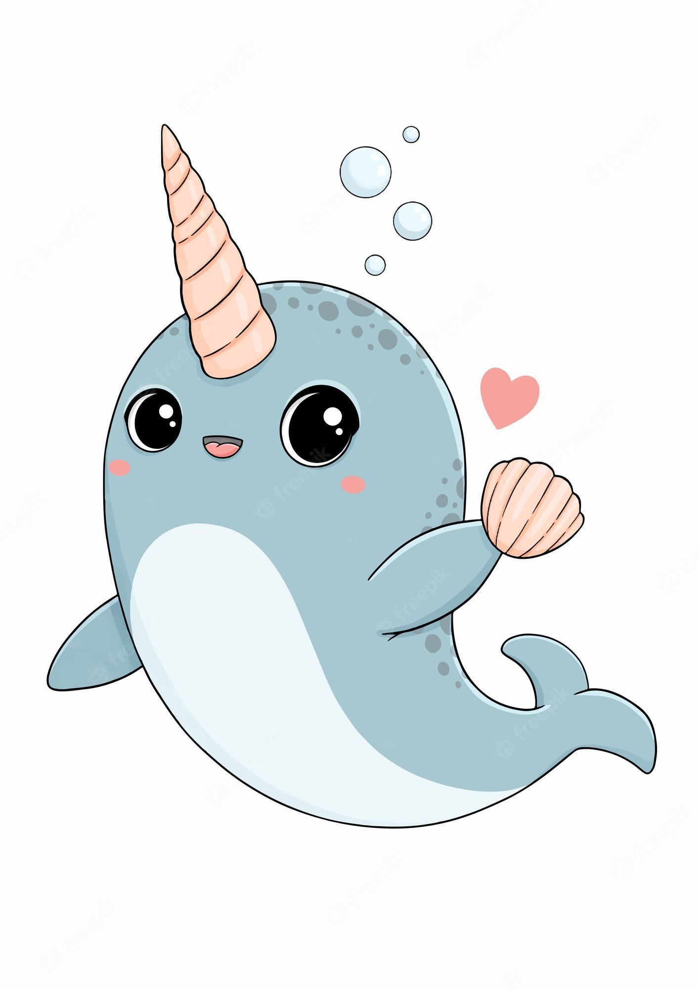 Baby Narwhal Wallpapers - Top Free Baby Narwhal Backgrounds ...