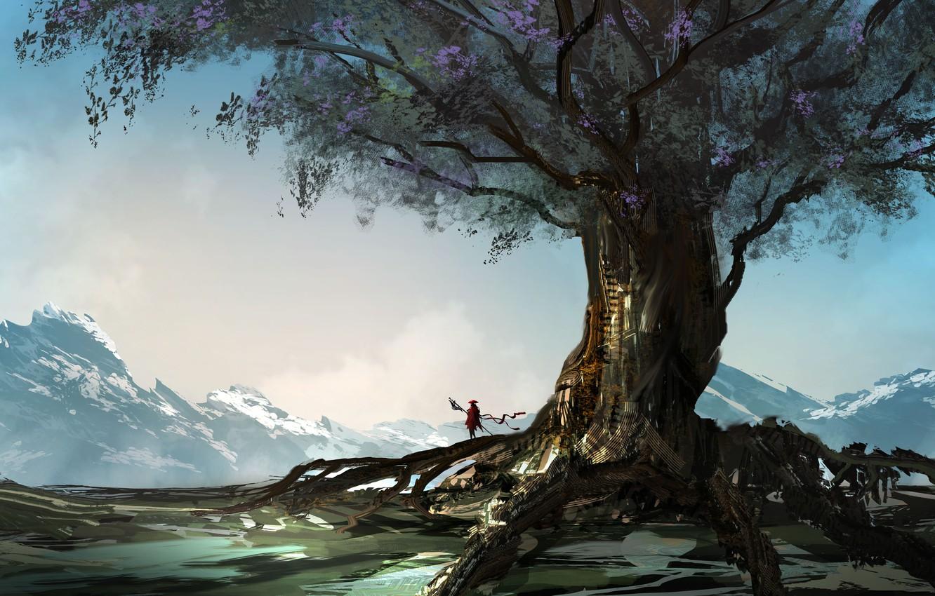 Tree Digital Art Wallpapers - Top Free Tree Digital Art Backgrounds ...