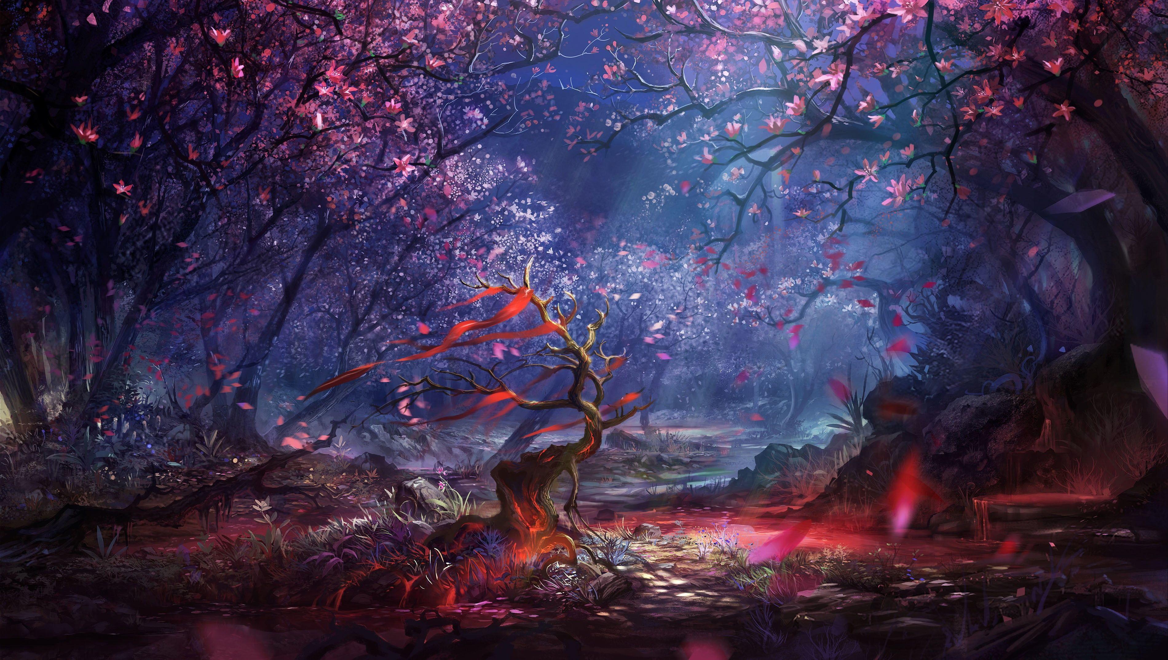 Tree Digital Art Wallpapers - Top Free Tree Digital Art Backgrounds ...
