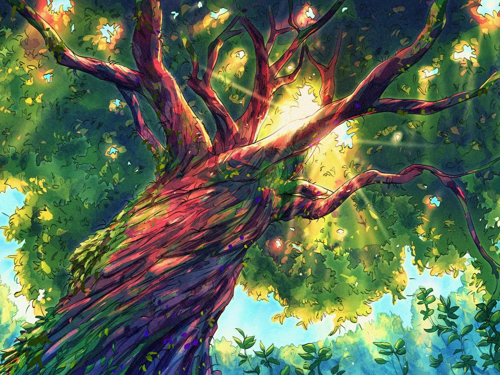 Tree Digital Art Wallpapers - Top Free Tree Digital Art Backgrounds ...