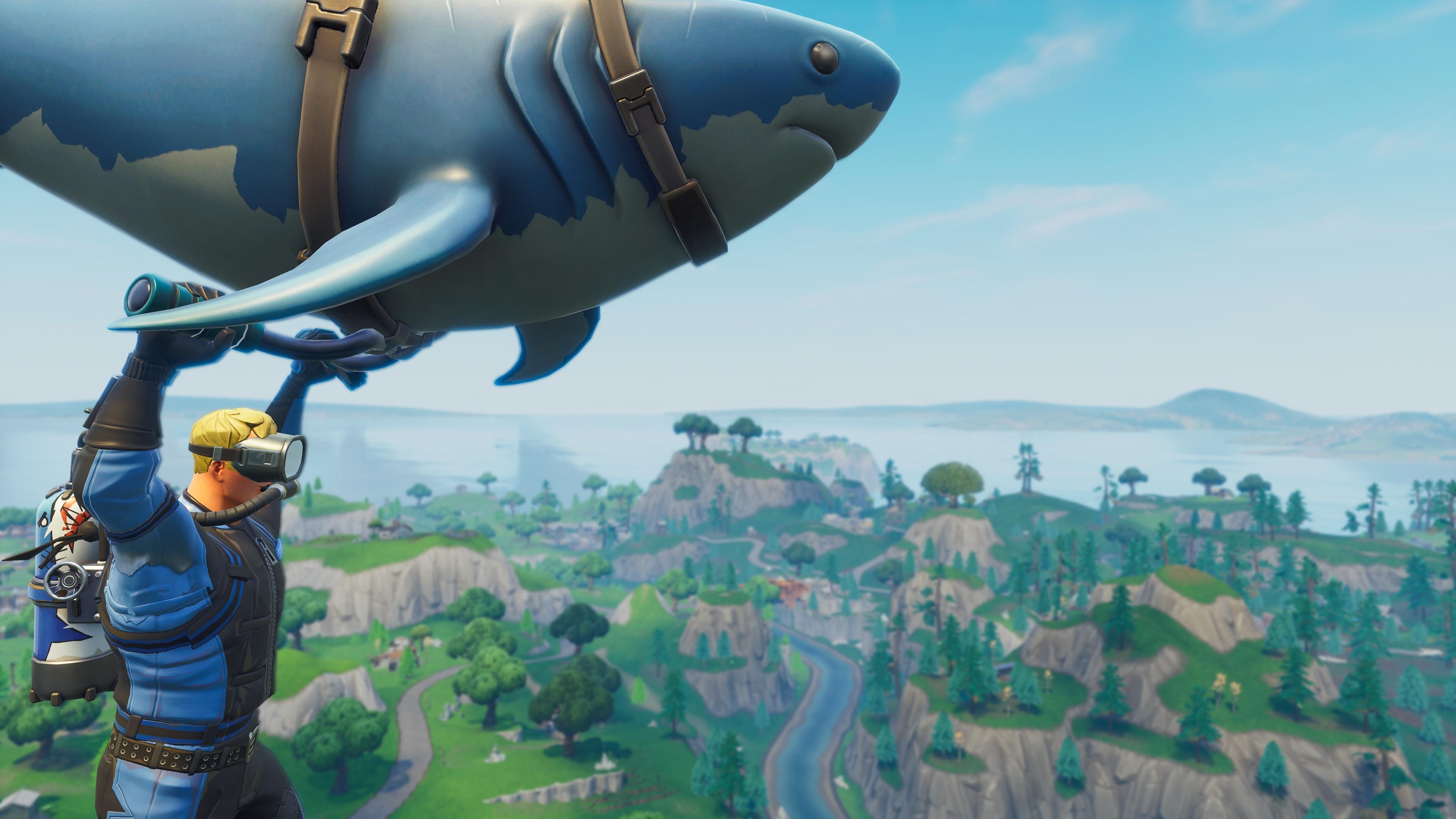 Shark Fortnite Wallpapers - Top Free Shark Fortnite Backgrounds ...