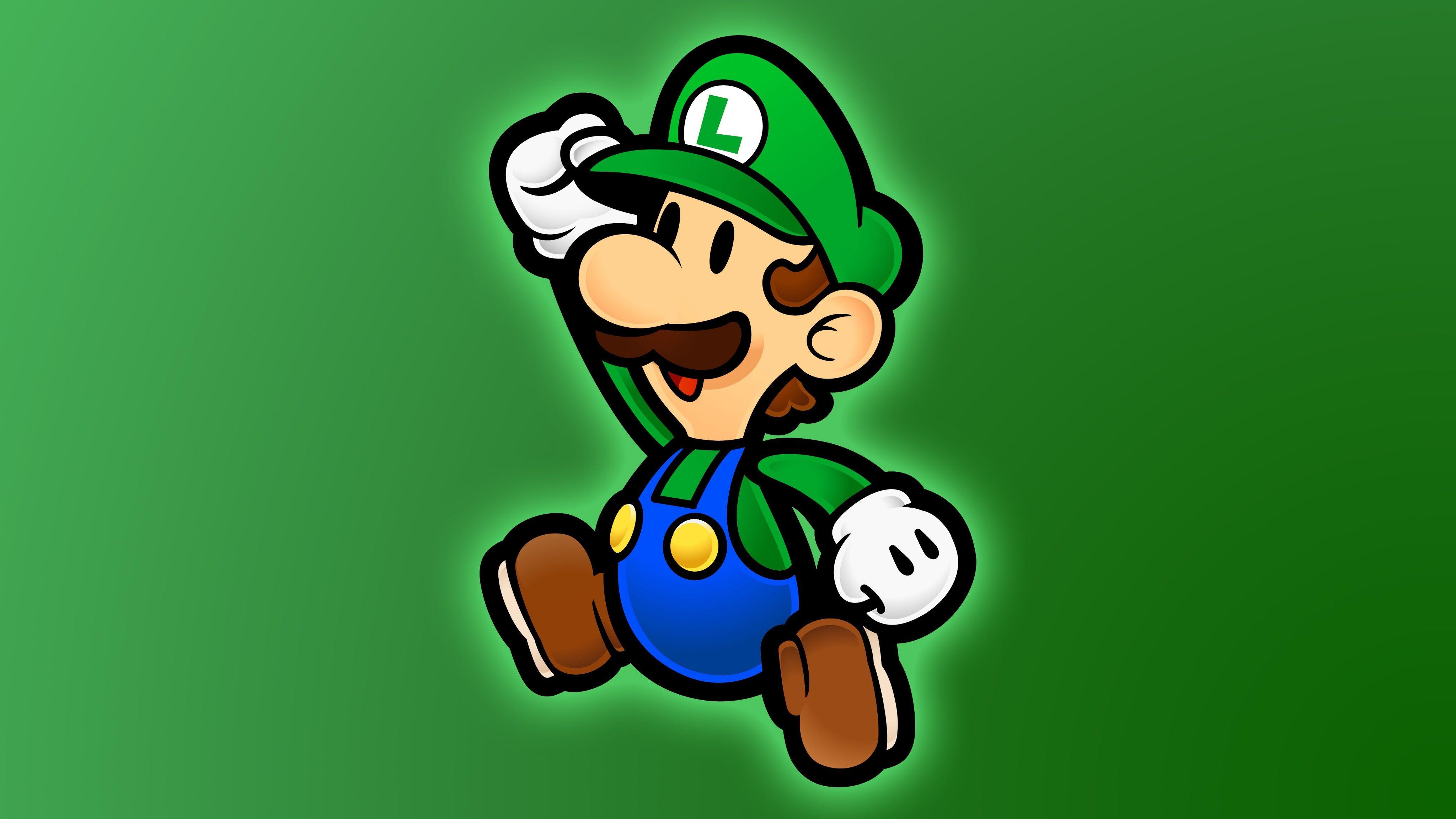 Paper Luigi Wallpapers - Top Free Paper Luigi Backgrounds - WallpaperAccess