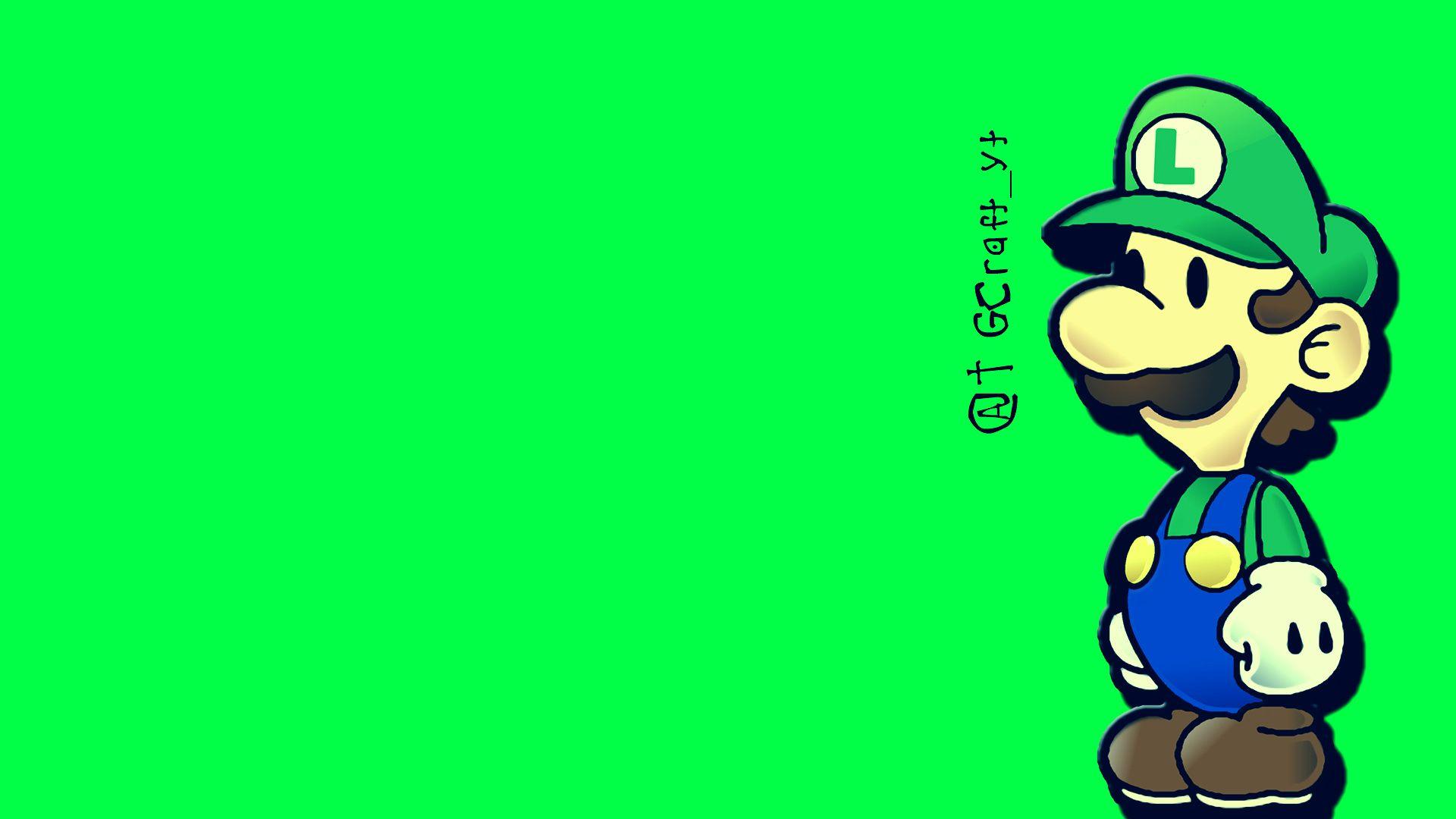 Paper Luigi Wallpapers - Top Free Paper Luigi Backgrounds - WallpaperAccess