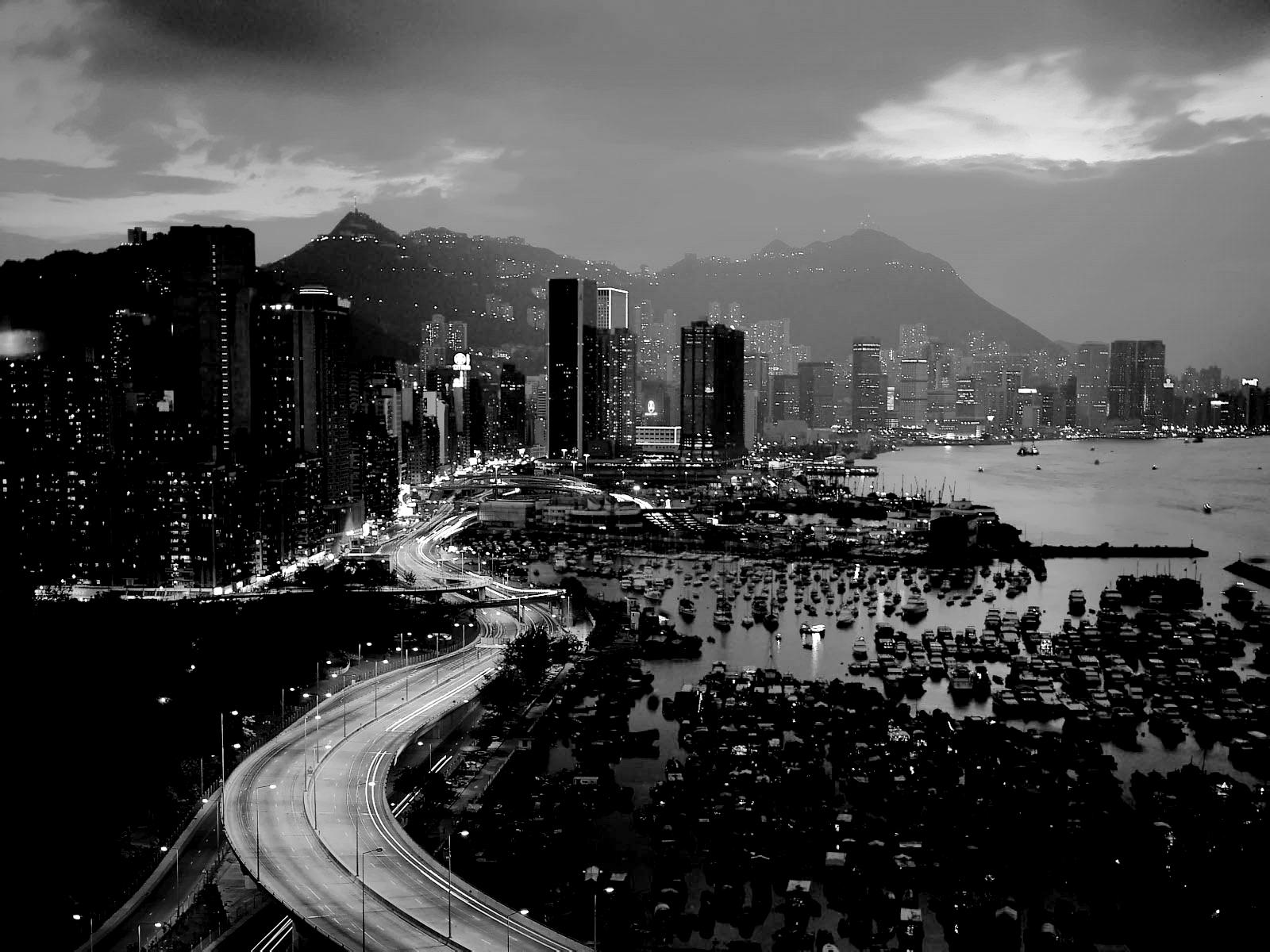 Grayscale City Wallpapers - Top Free Grayscale City Backgrounds ...