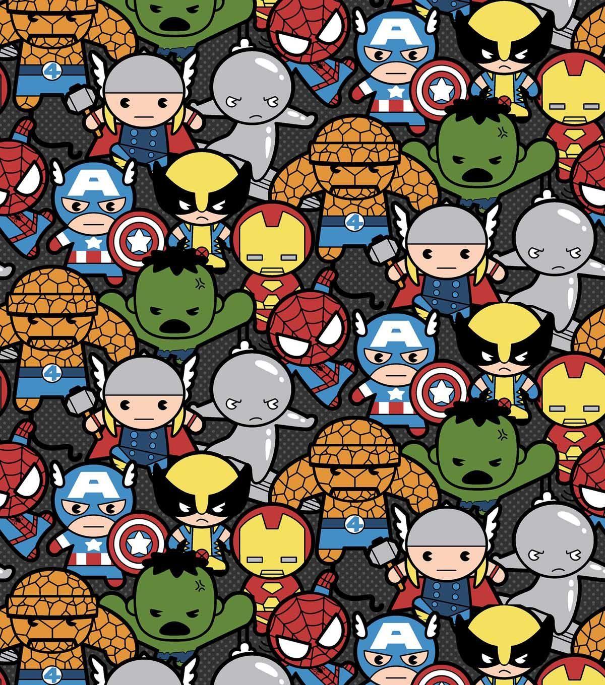 Cute Cartoon Marvel Wallpapers - Top Free Cute Cartoon Marvel ...