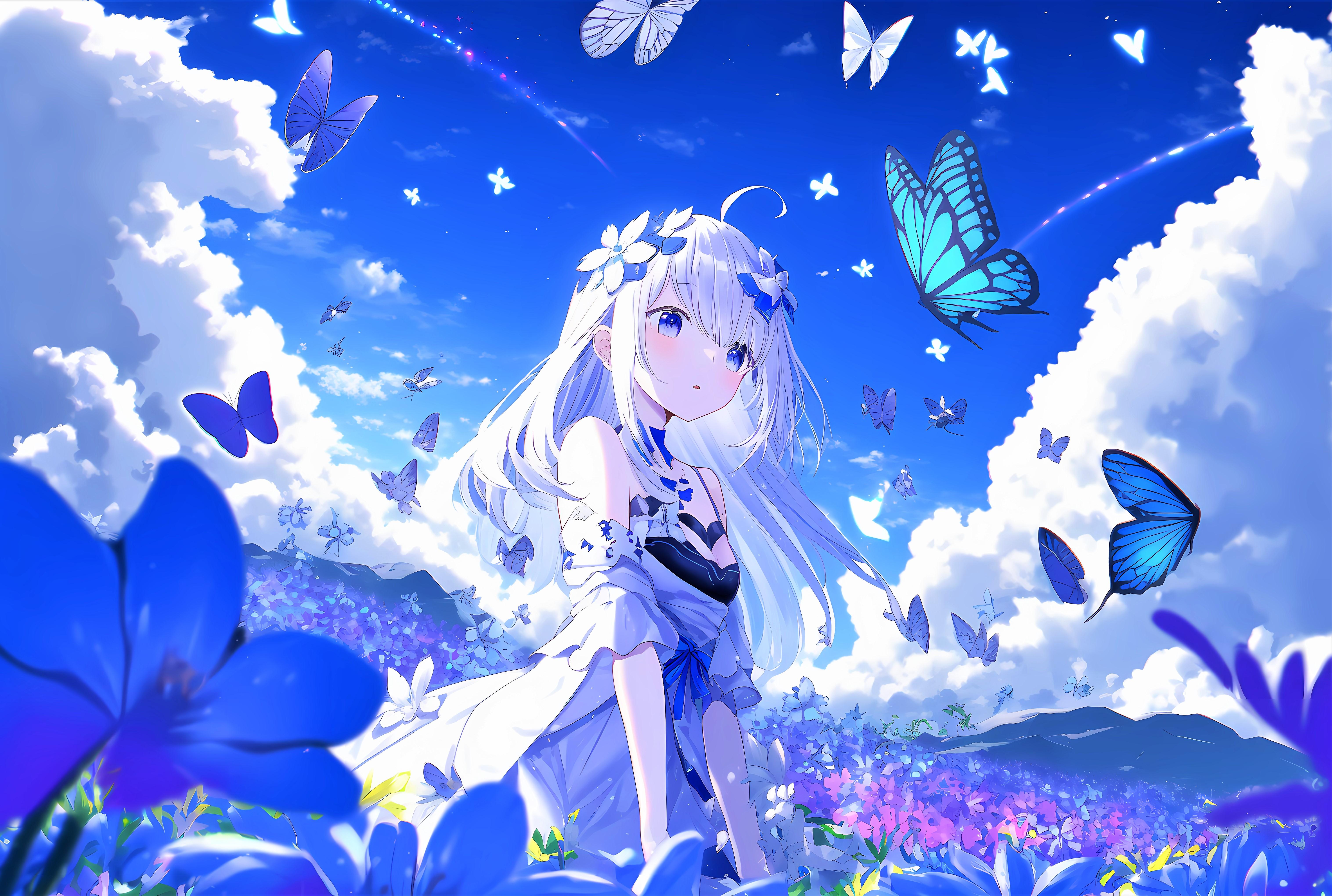 Anime Butterfly Wallpapers - Top Free Anime Butterfly Backgrounds ...