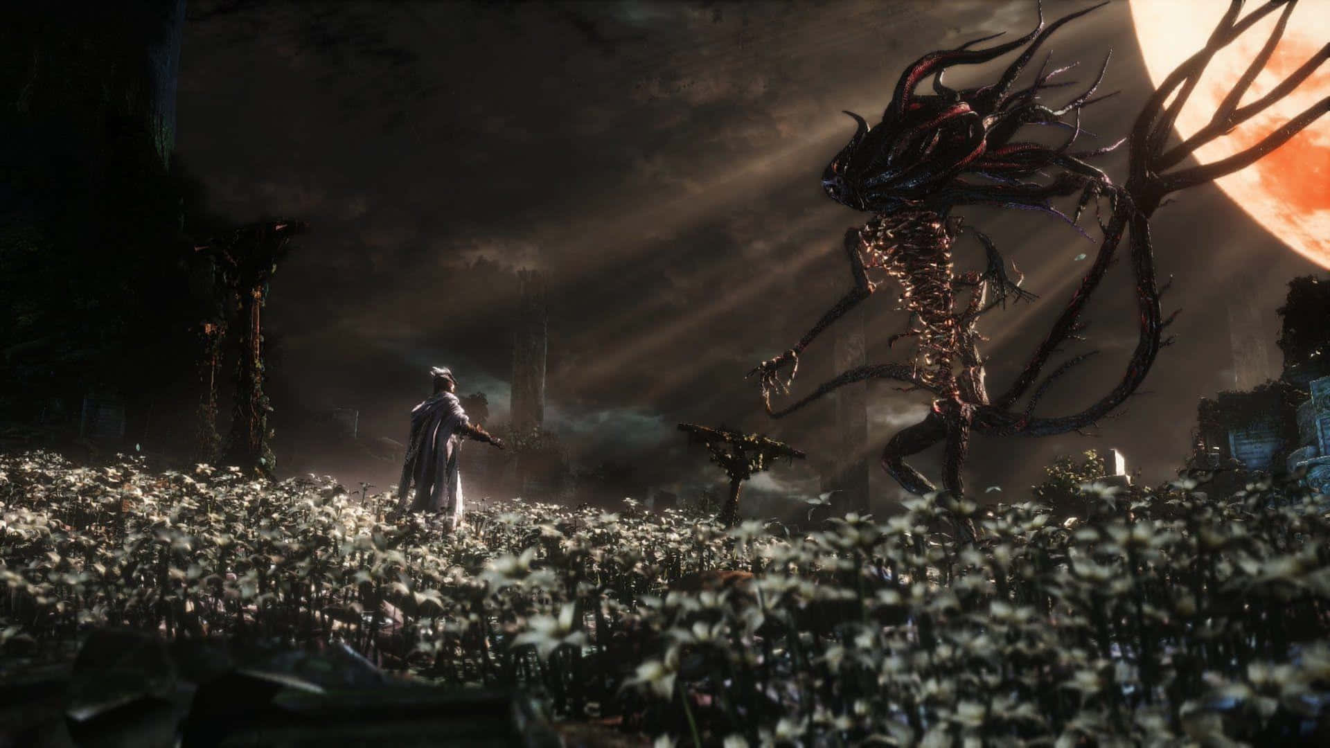 Bloodborne Moon Wallpapers - Top Free Bloodborne Moon Backgrounds ...