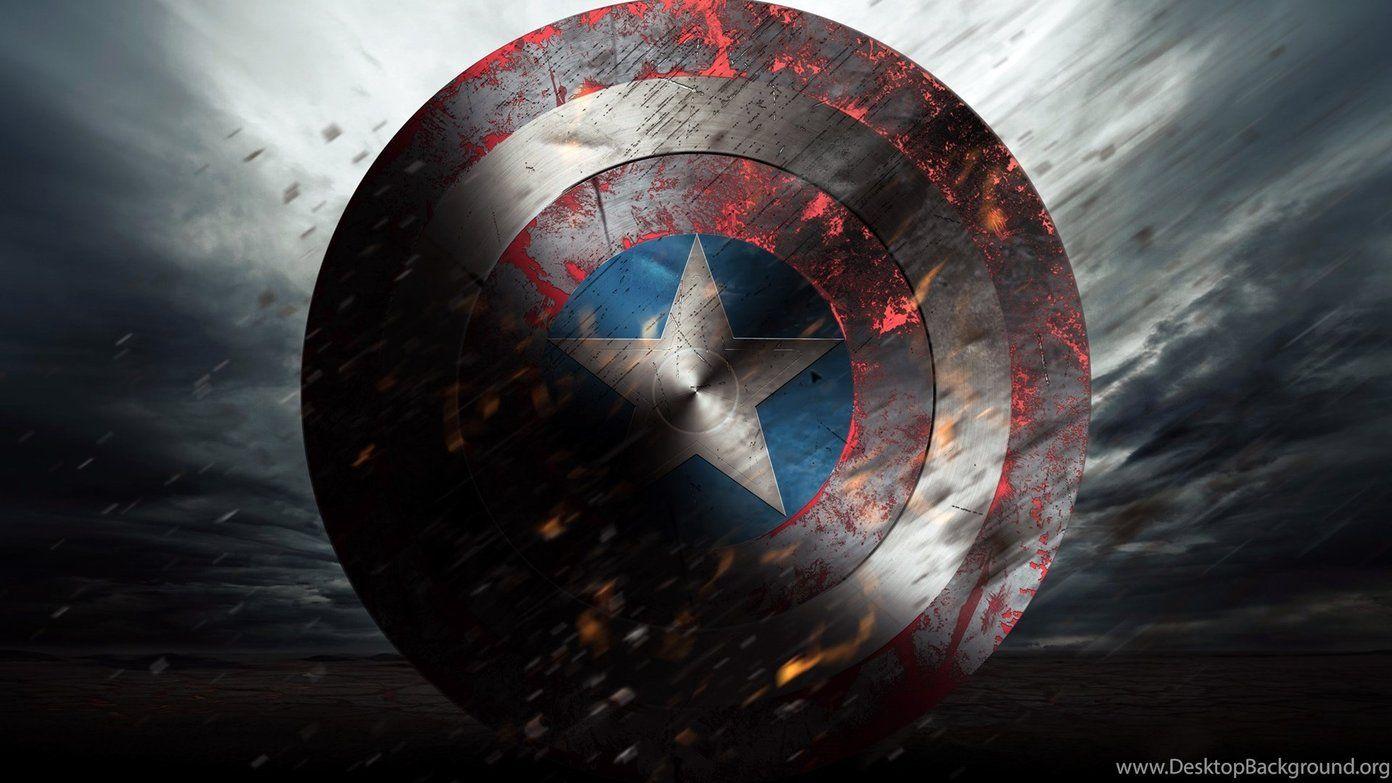 Captain America Broken Shield Wallpapers - Top Free Captain America ...