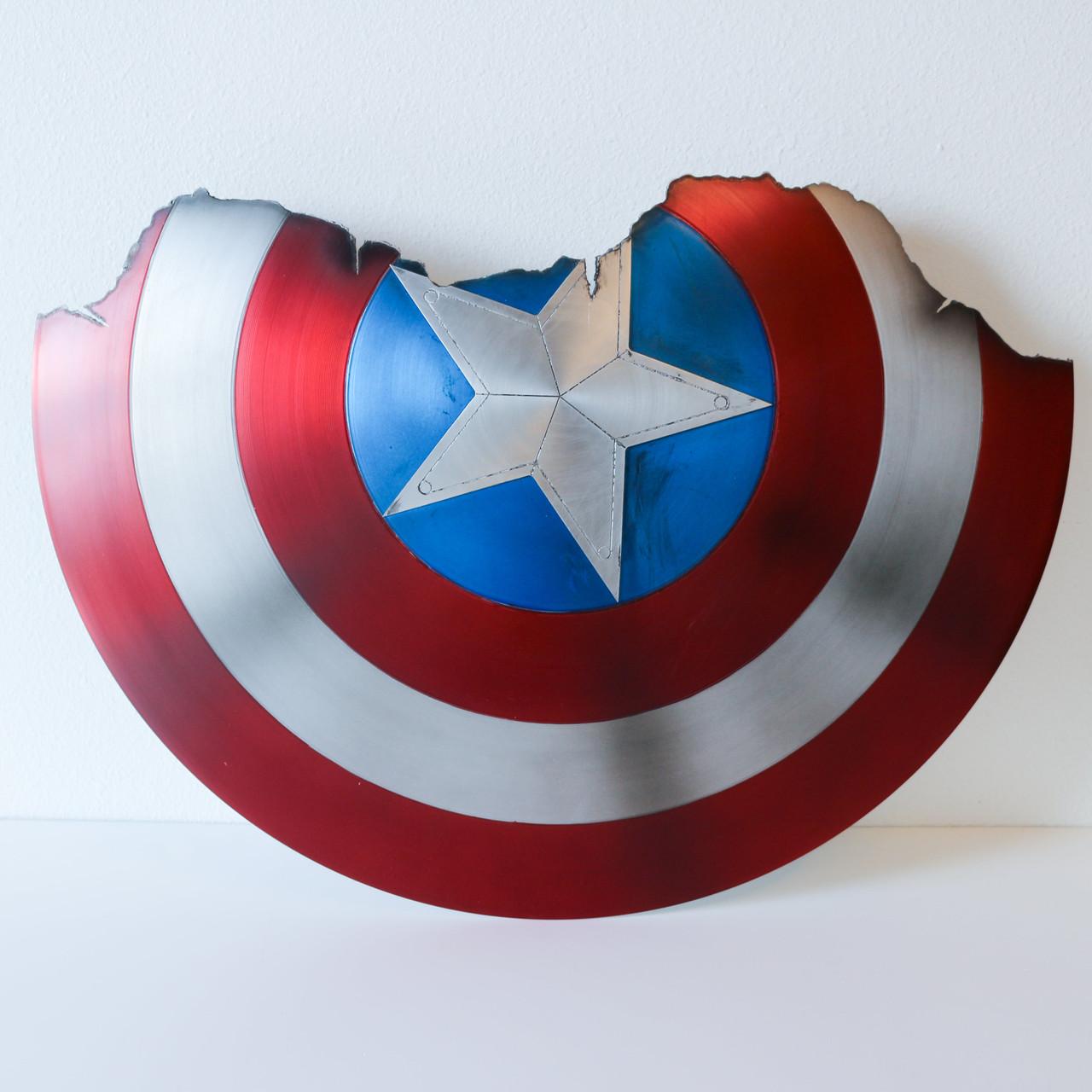 Captain America Broken Shield Wallpapers - Top Free Captain America ...