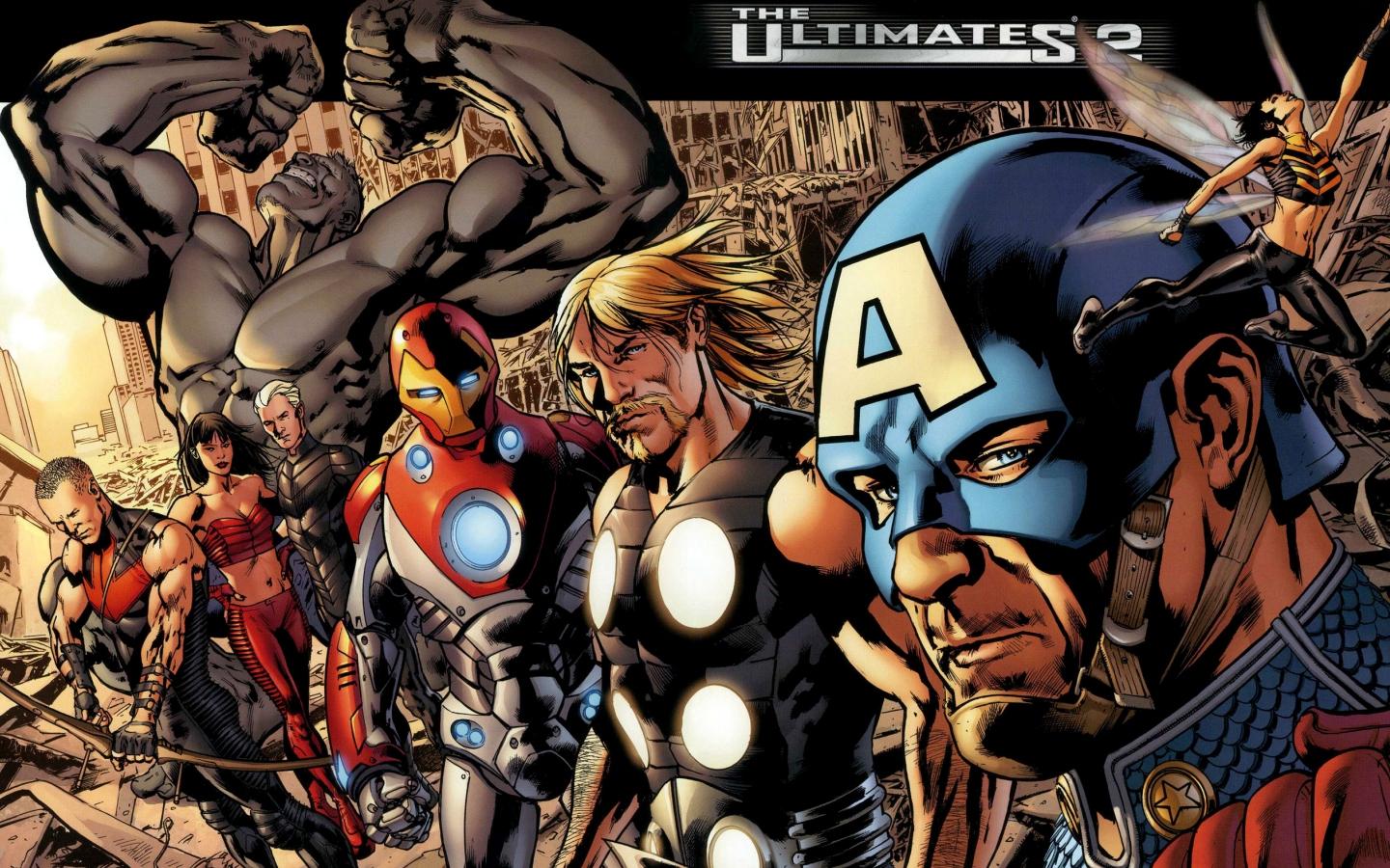 Ultimate Avengers Wallpapers - Top Free Ultimate Avengers Backgrounds ...