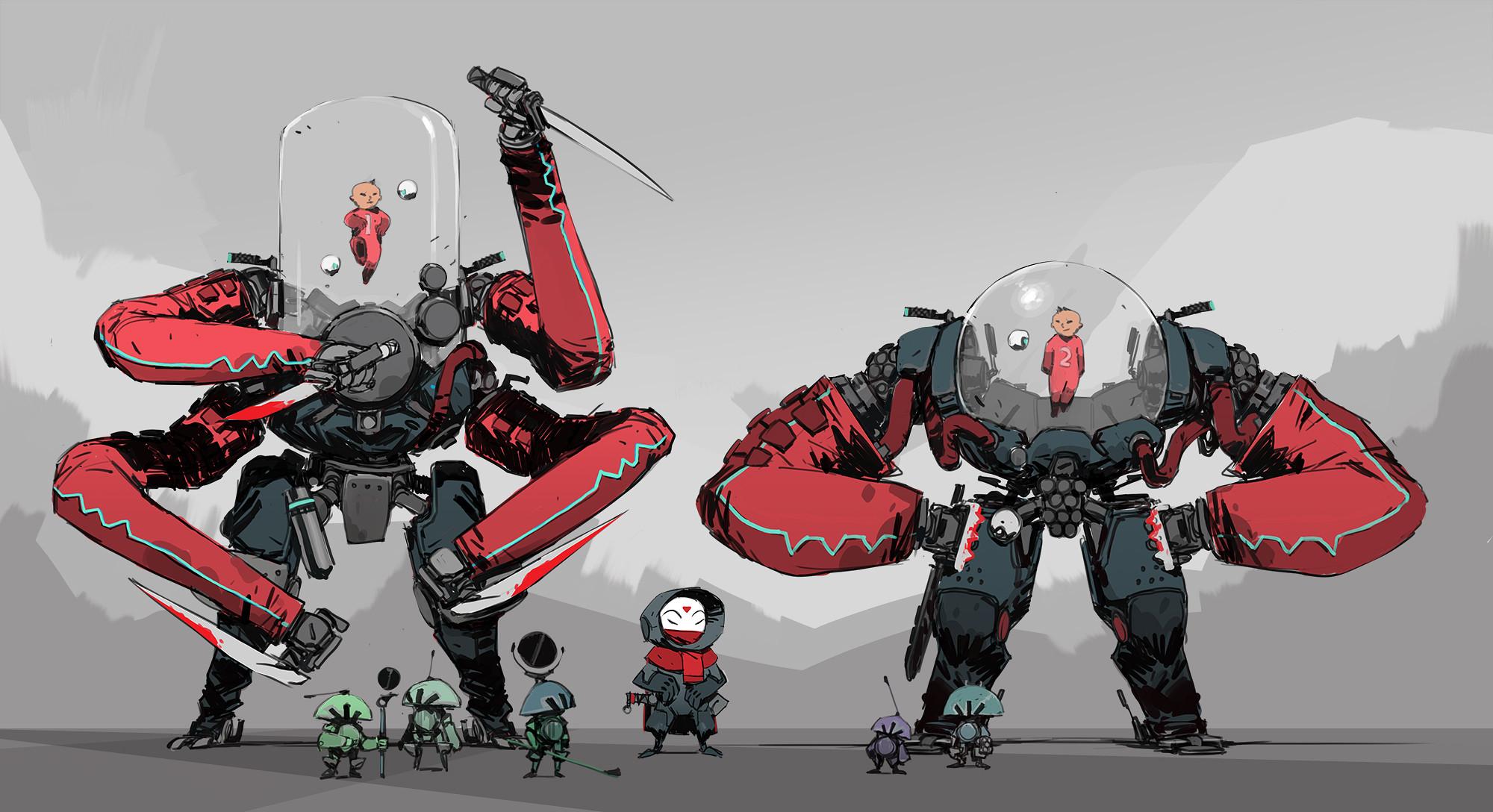 Red Mecha Wallpapers - Top Free Red Mecha Backgrounds - WallpaperAccess