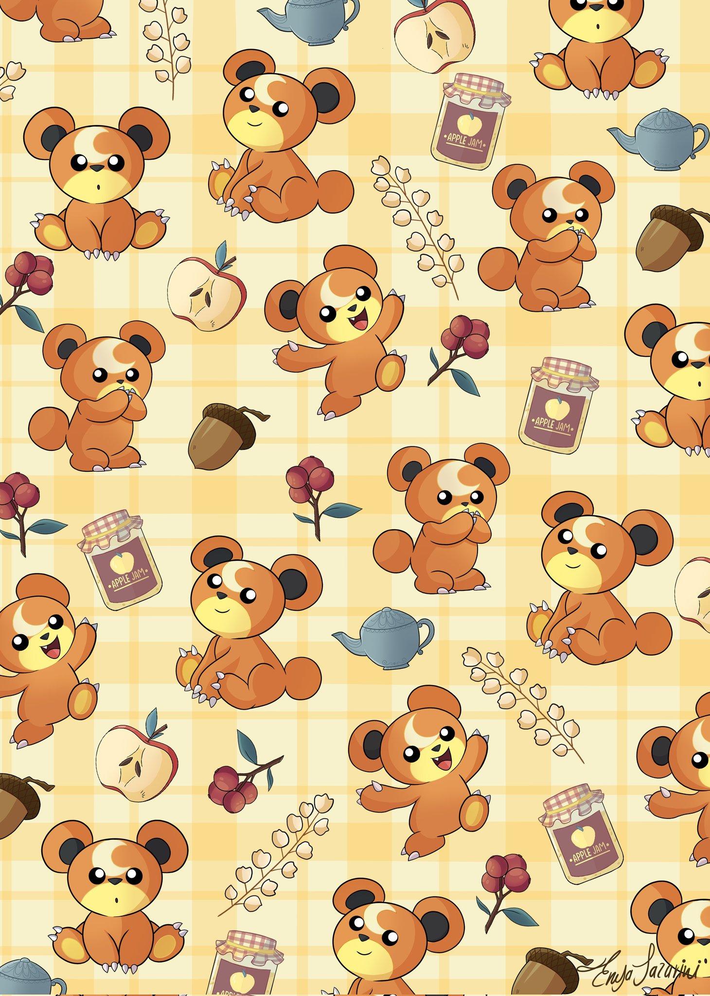 Teddiursa Wallpapers - Top Free Teddiursa Backgrounds - WallpaperAccess