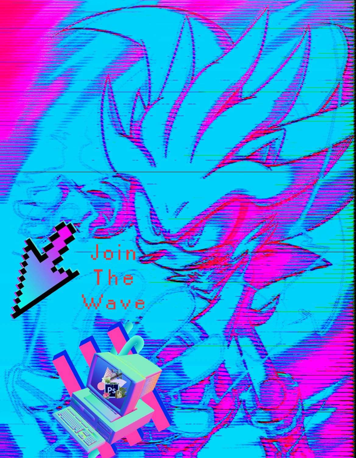 Sonic Vaporwave Wallpapers - Top Free Sonic Vaporwave Backgrounds ...