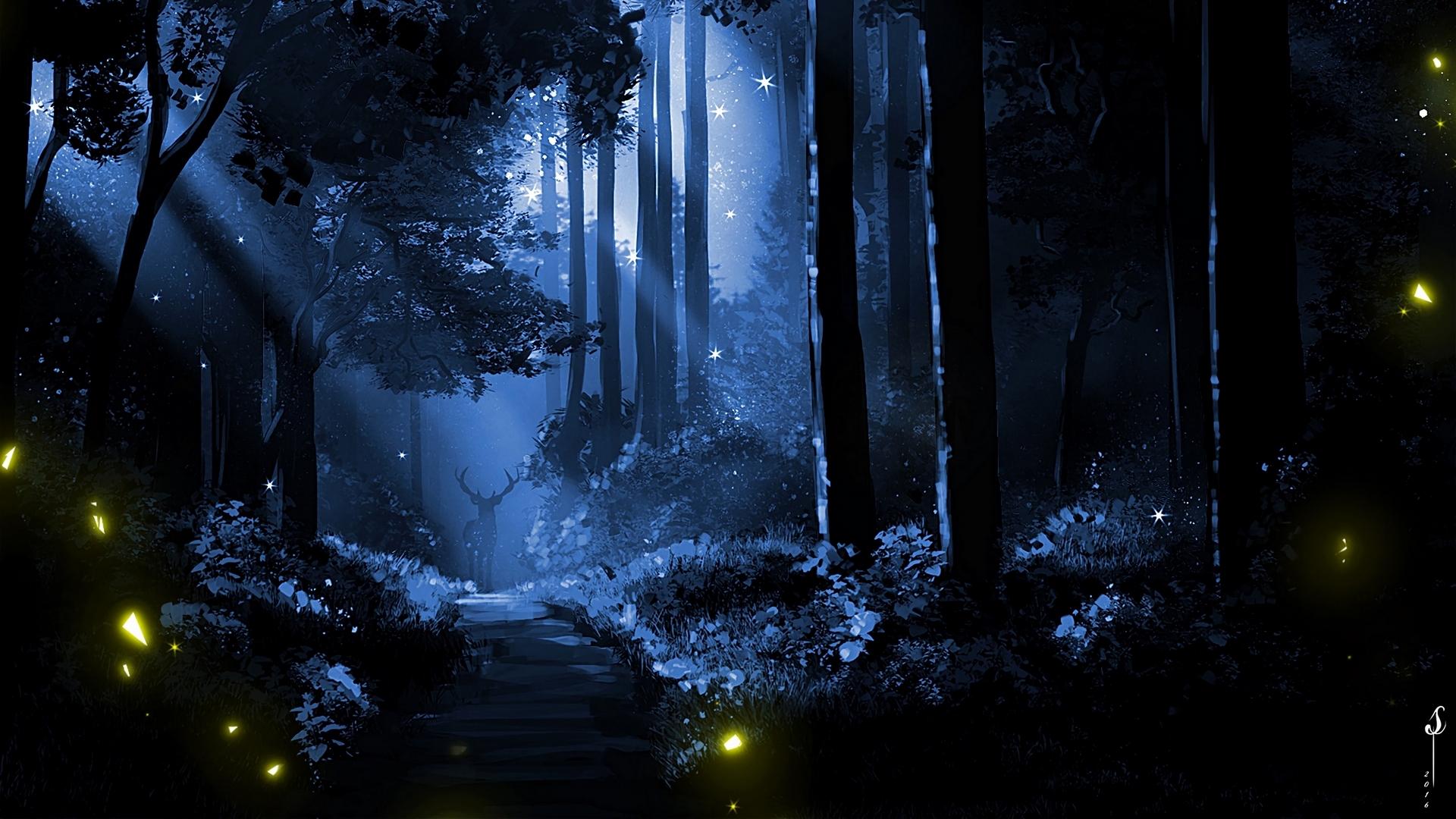 Firefly Forest Wallpapers - Top Free Firefly Forest Backgrounds ...