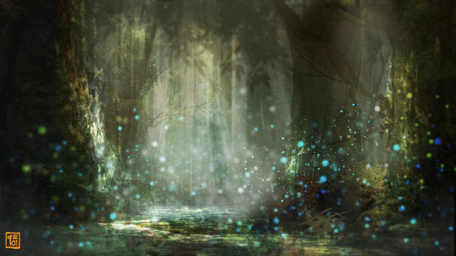 Firefly Forest Wallpapers - Top Free Firefly Forest Backgrounds ...