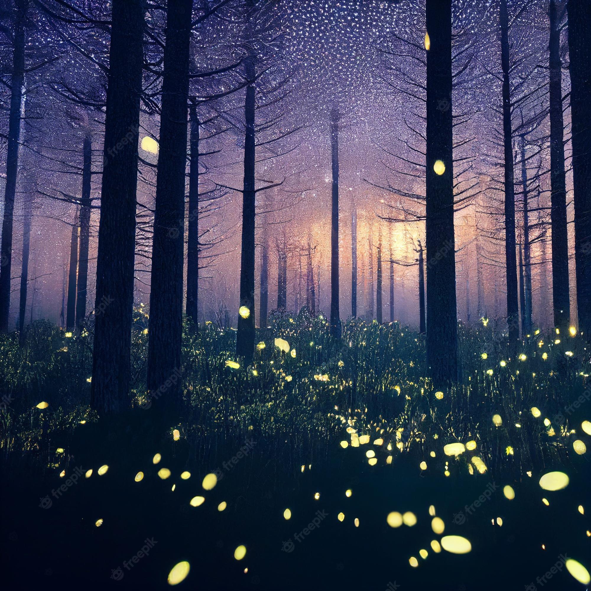 Firefly Forest Wallpapers - Top Free Firefly Forest Backgrounds ...