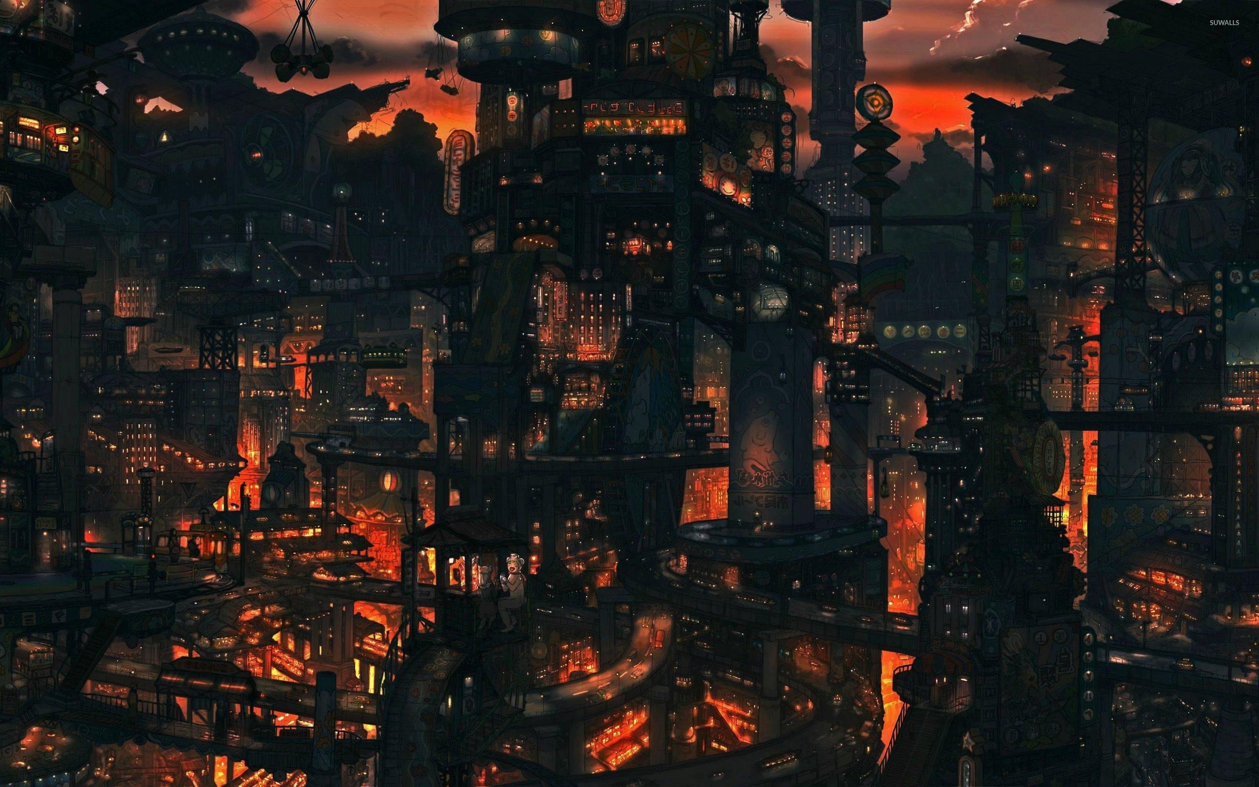 Asian City Wallpapers - Top Free Asian City Backgrounds - WallpaperAccess