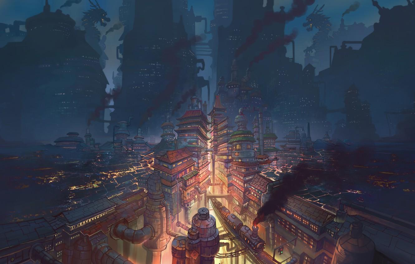 Asian City Wallpapers - Top Free Asian City Backgrounds - WallpaperAccess