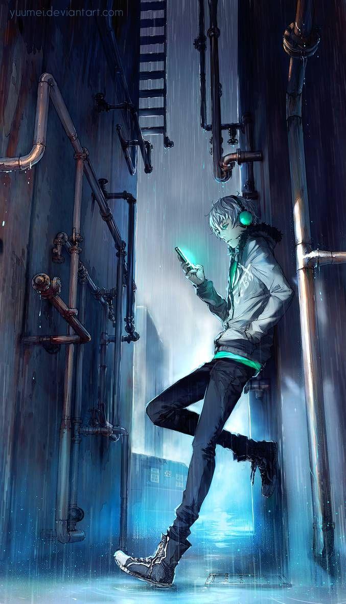 Anime Boy Rain Wallpapers - Top Free Anime Boy Rain Backgrounds ...