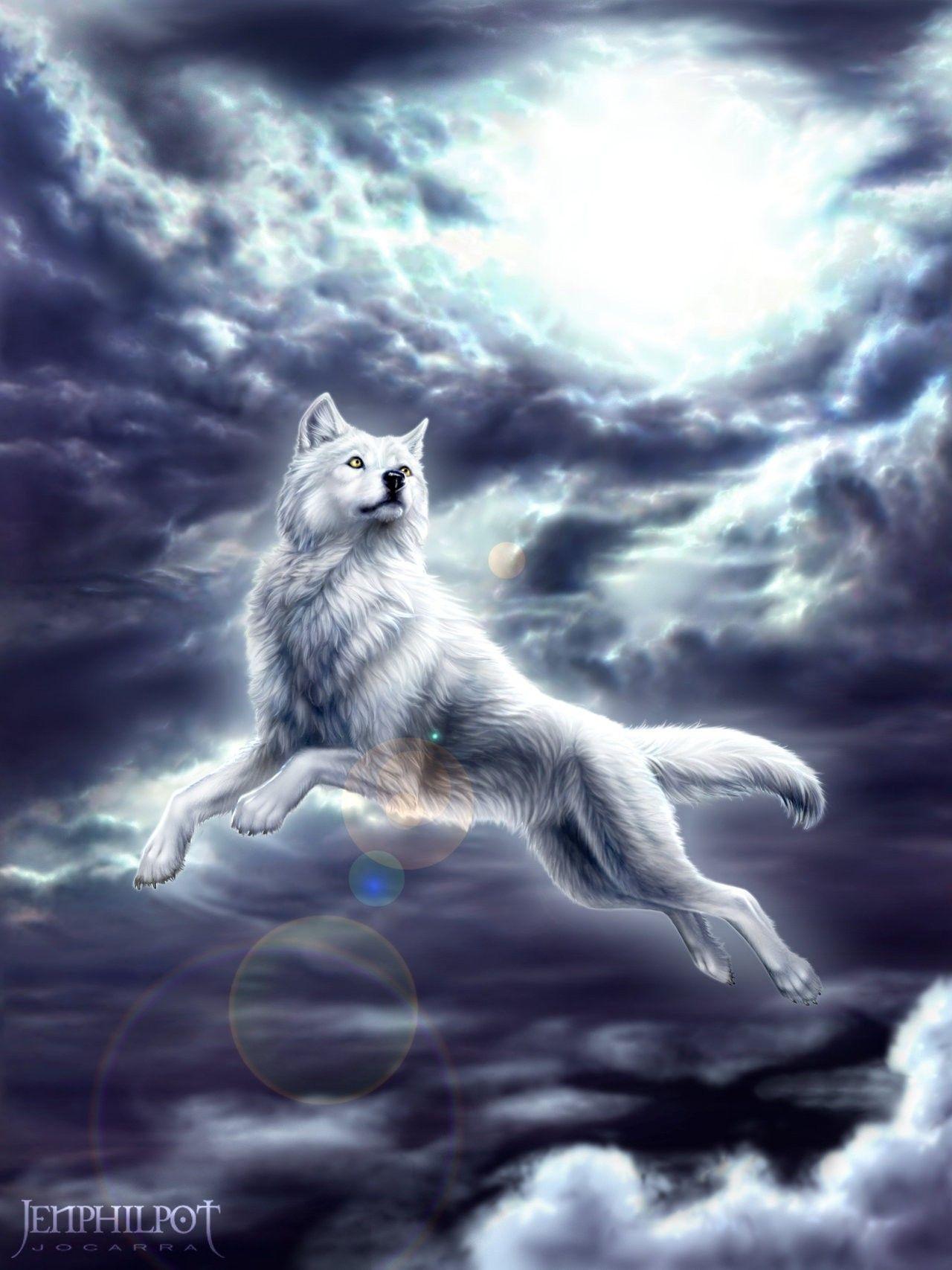 Ice Spirit Wolf Wallpapers - Top Free Ice Spirit Wolf Backgrounds ...