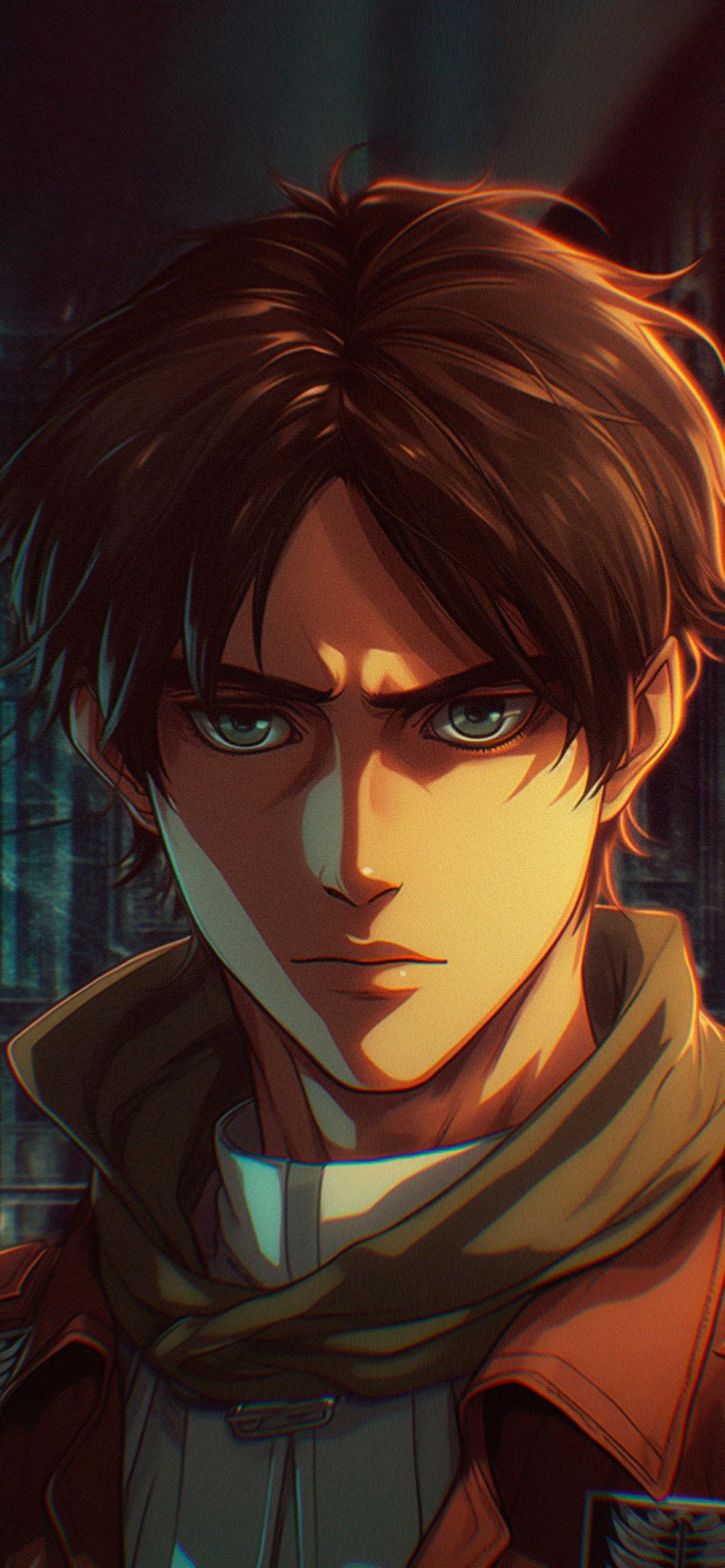 Eren iPhone Wallpapers - Top Free Eren iPhone Backgrounds - WallpaperAccess